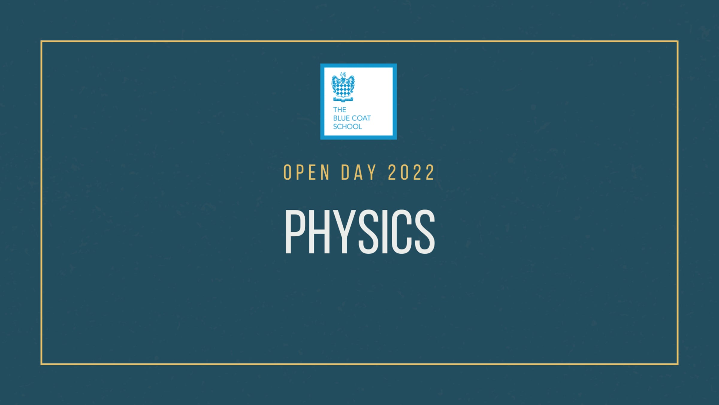 Physics Open Evening Video