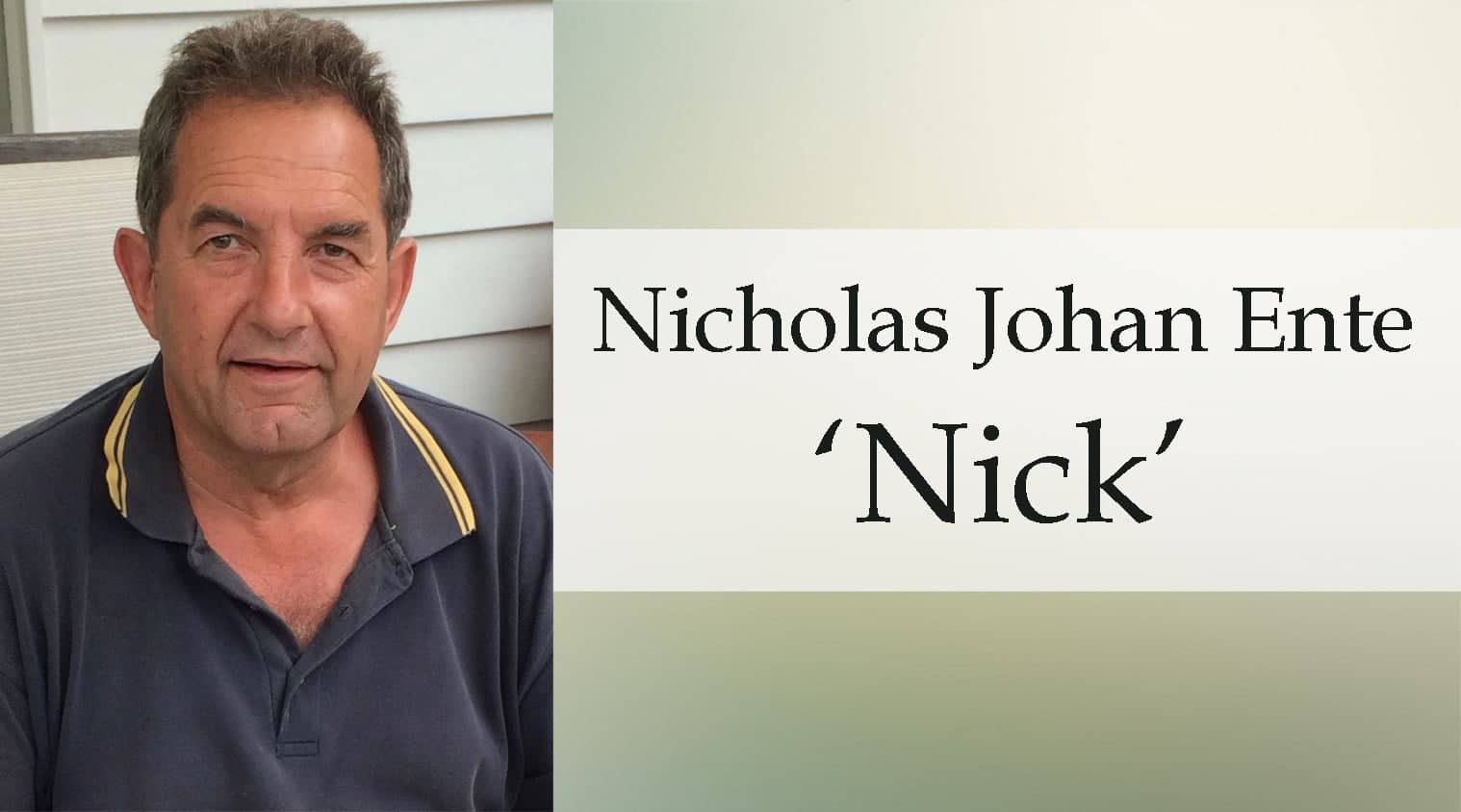 Nicholas Johan (Nick) Ente on Vimeo