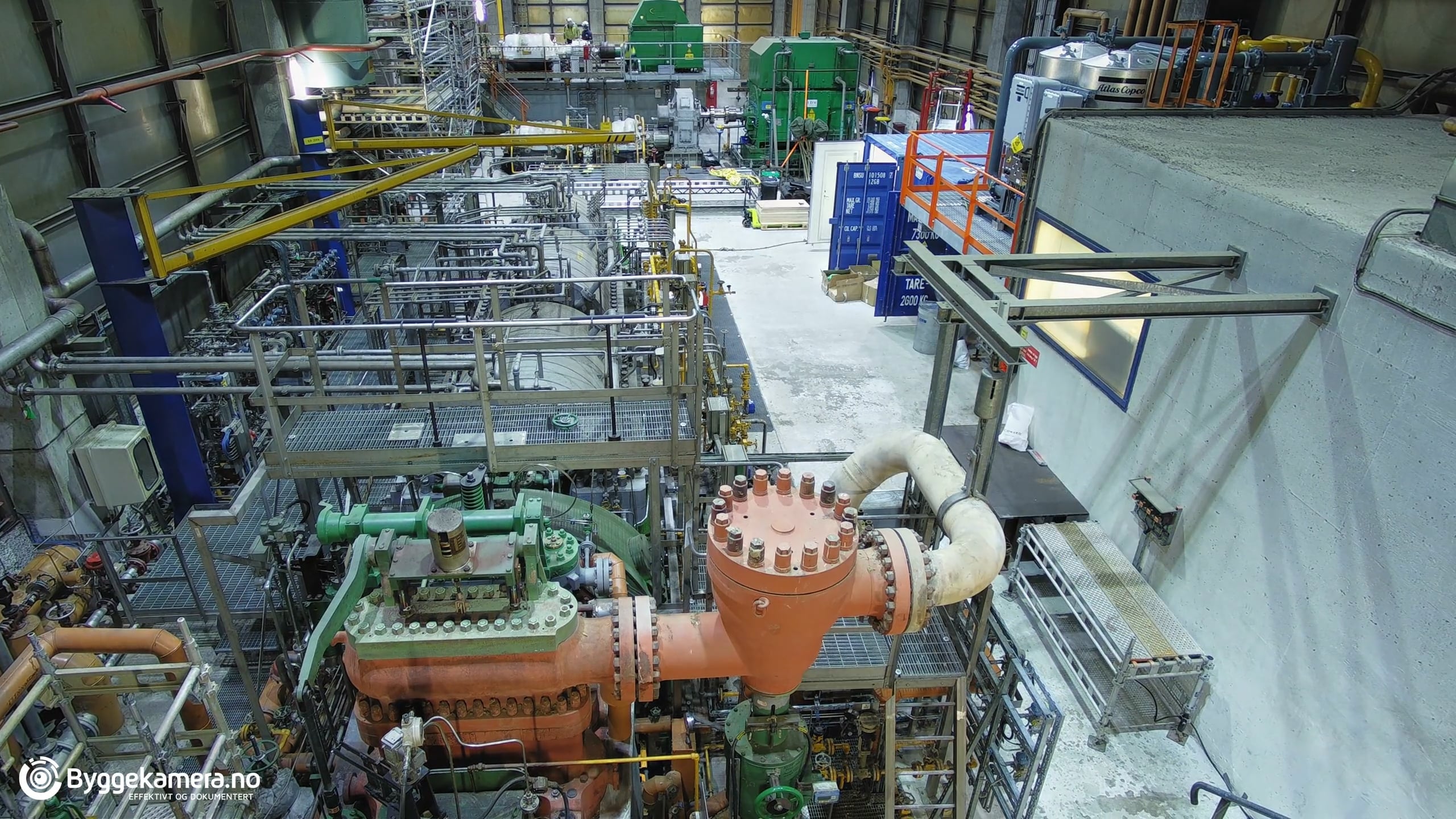 Overhaling, kompressorsal – Ineos Rafnes AS on Vimeo