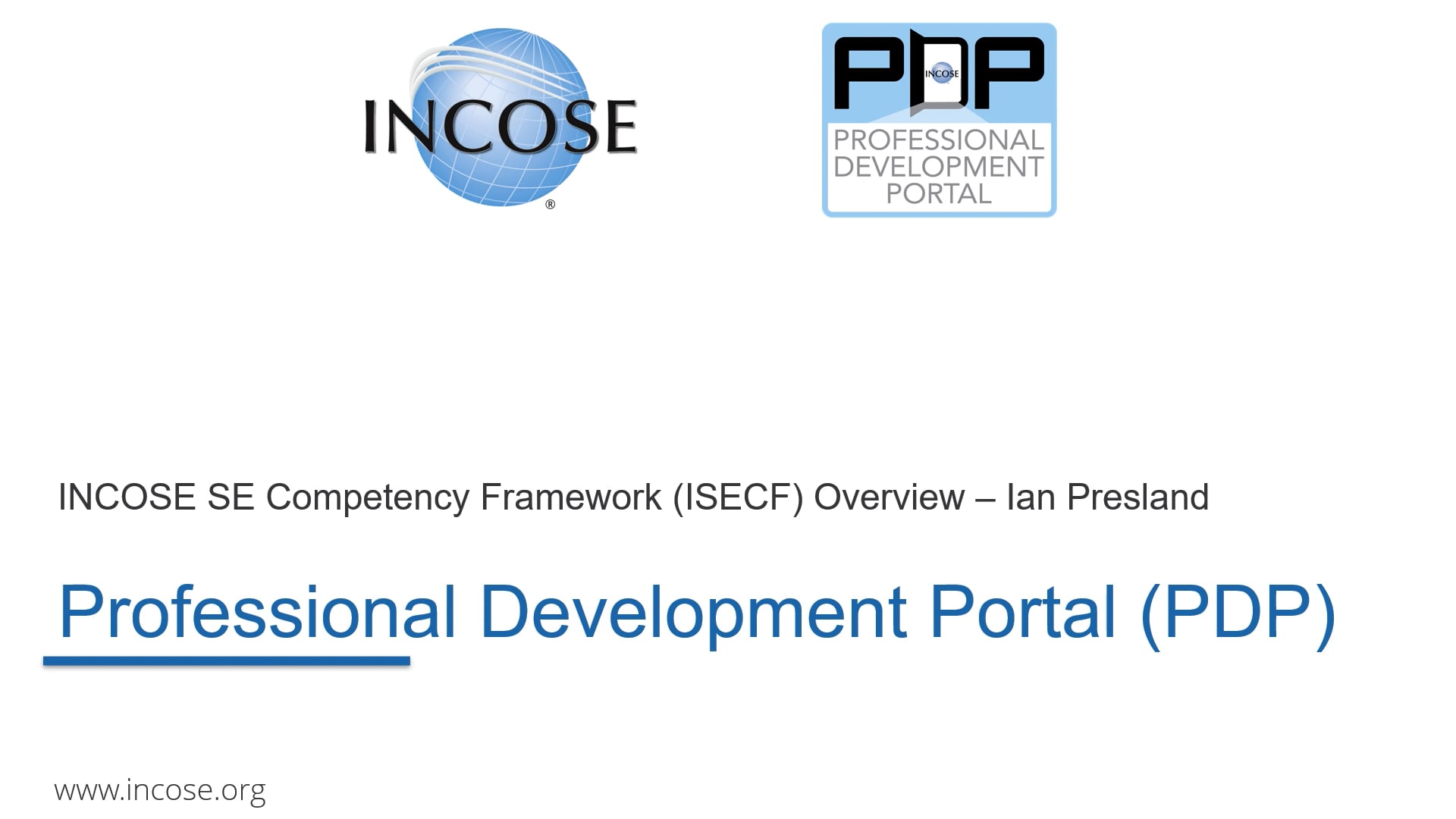 INCOSE Systems Engineering Competency Framework (ISECF) Overview on Vimeo