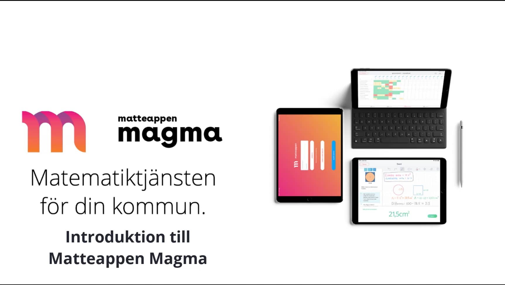 Matteappen Magma Introduktion (lång) on Vimeo