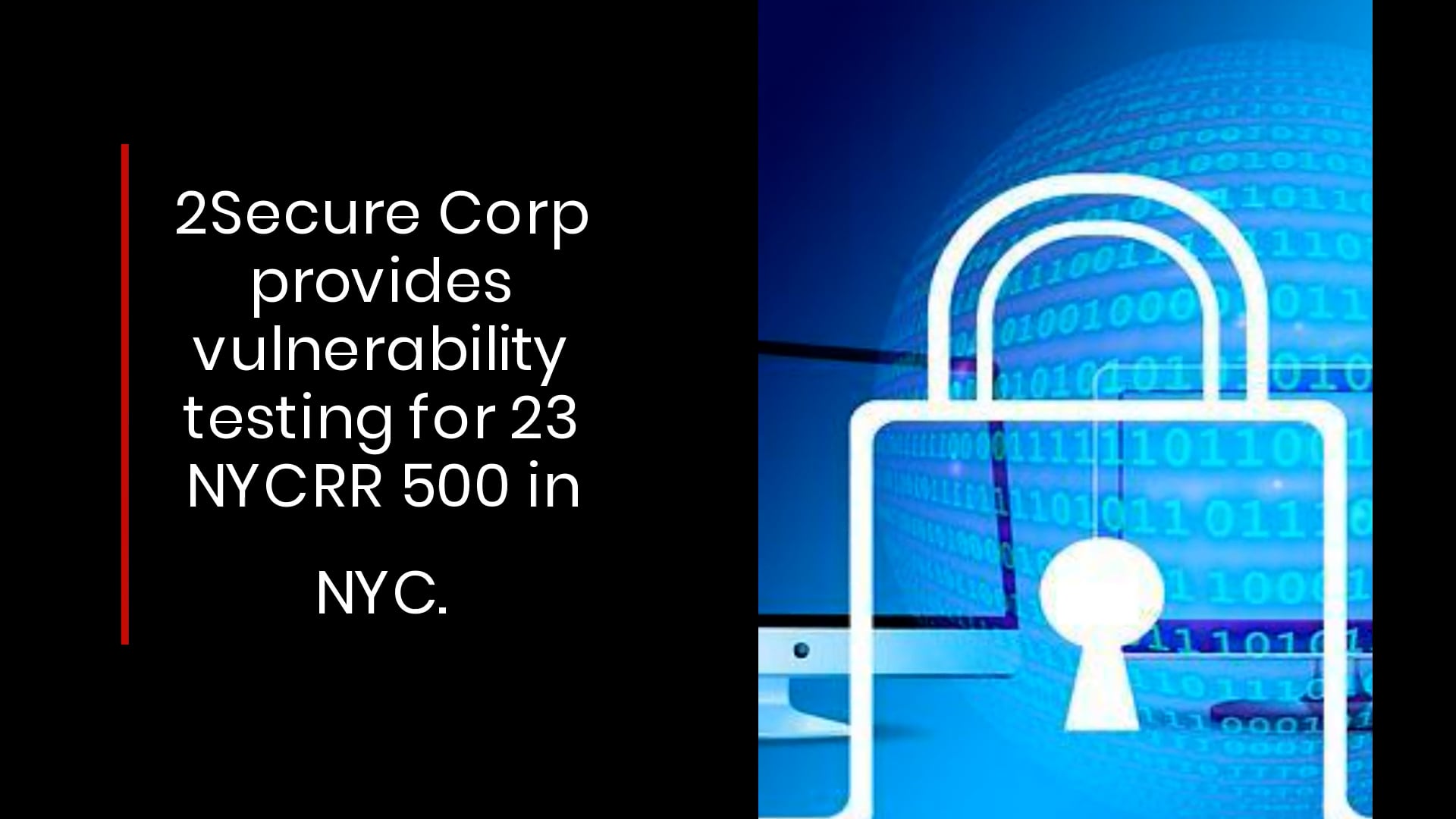 Managed Security Service Provider 2Secure Corp Does Testing & Attack ...