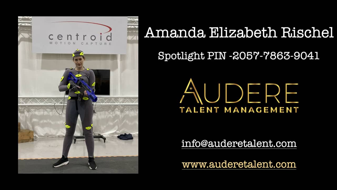Amanda Elizabeth Rischel - Mocap/Performance Capture Reel on Vimeo