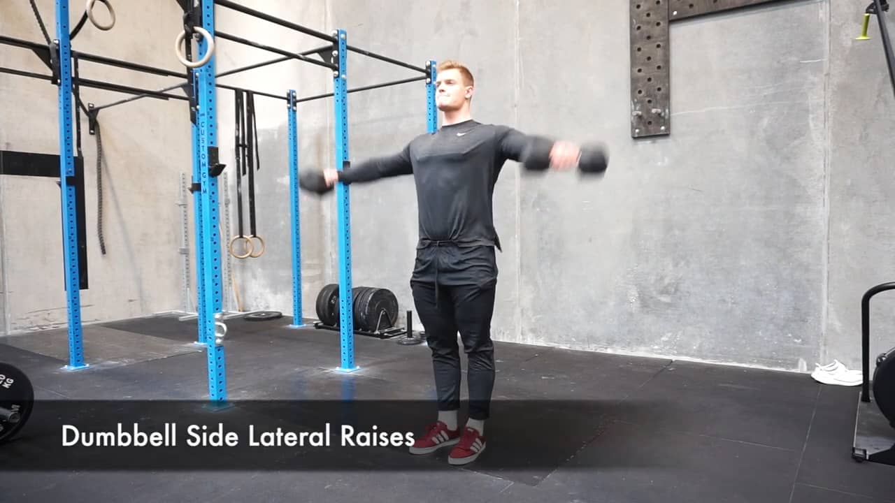 Dumbbell Side Lateral Raises on Vimeo