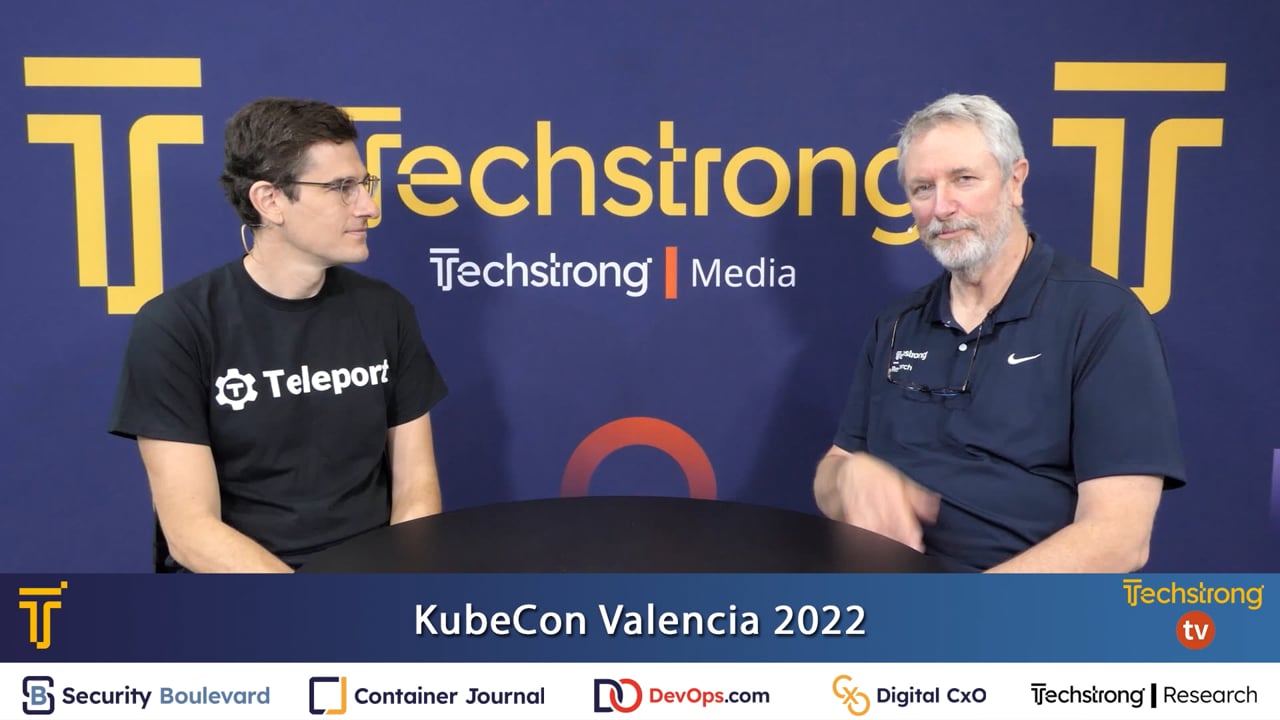 Michael Ferranti, Teleport | KubeCon + CloudNativeCon Europe 2022 - Techstrong TV