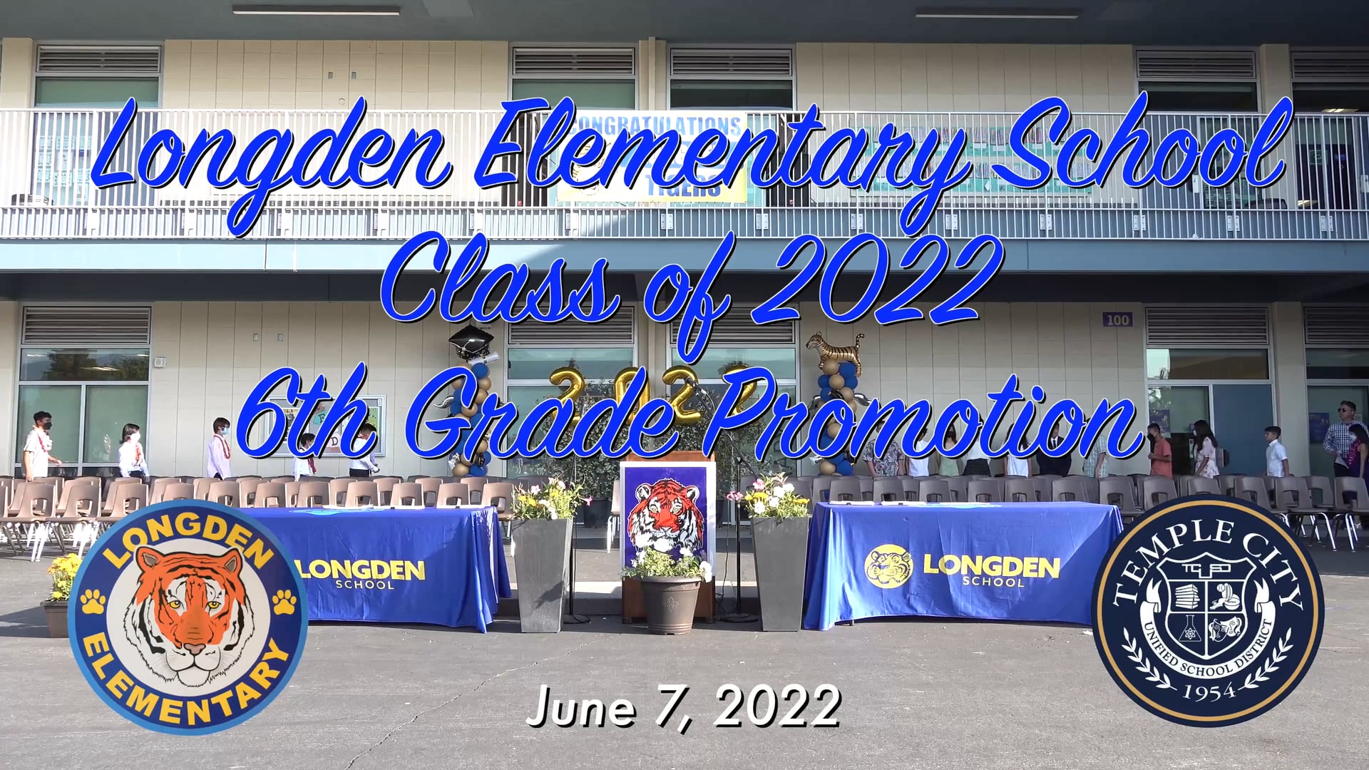 June 7, 2022 – Longden Elementary School 6th Grade Promotion Ceremony ...