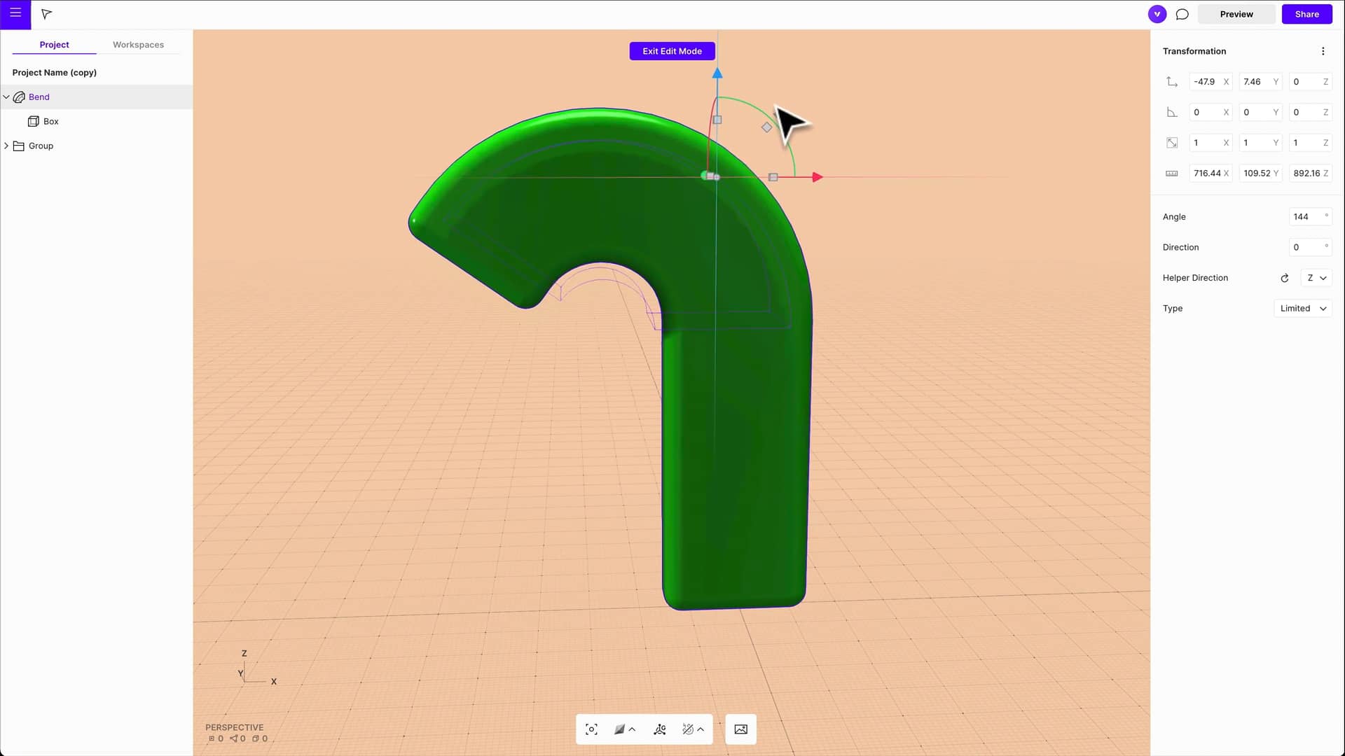 Vectary - Bend on Vimeo