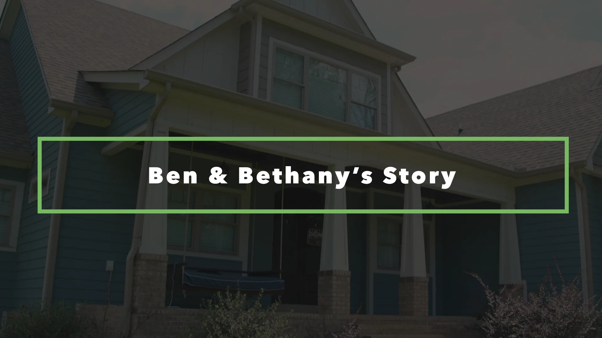 Renewed Vision - Ben & Bethany's Story on Vimeo
