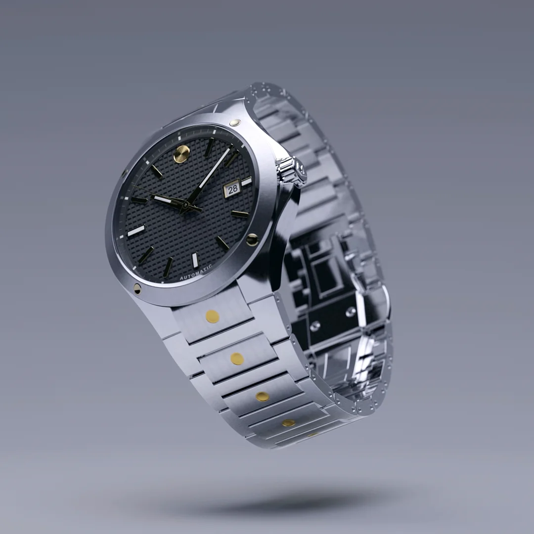 Movado: SE Automatic Watch, Turntable VFX Breakdown on Vimeo