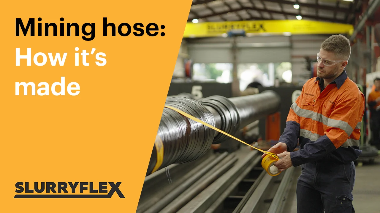 How Slurryflex mining hose is made
