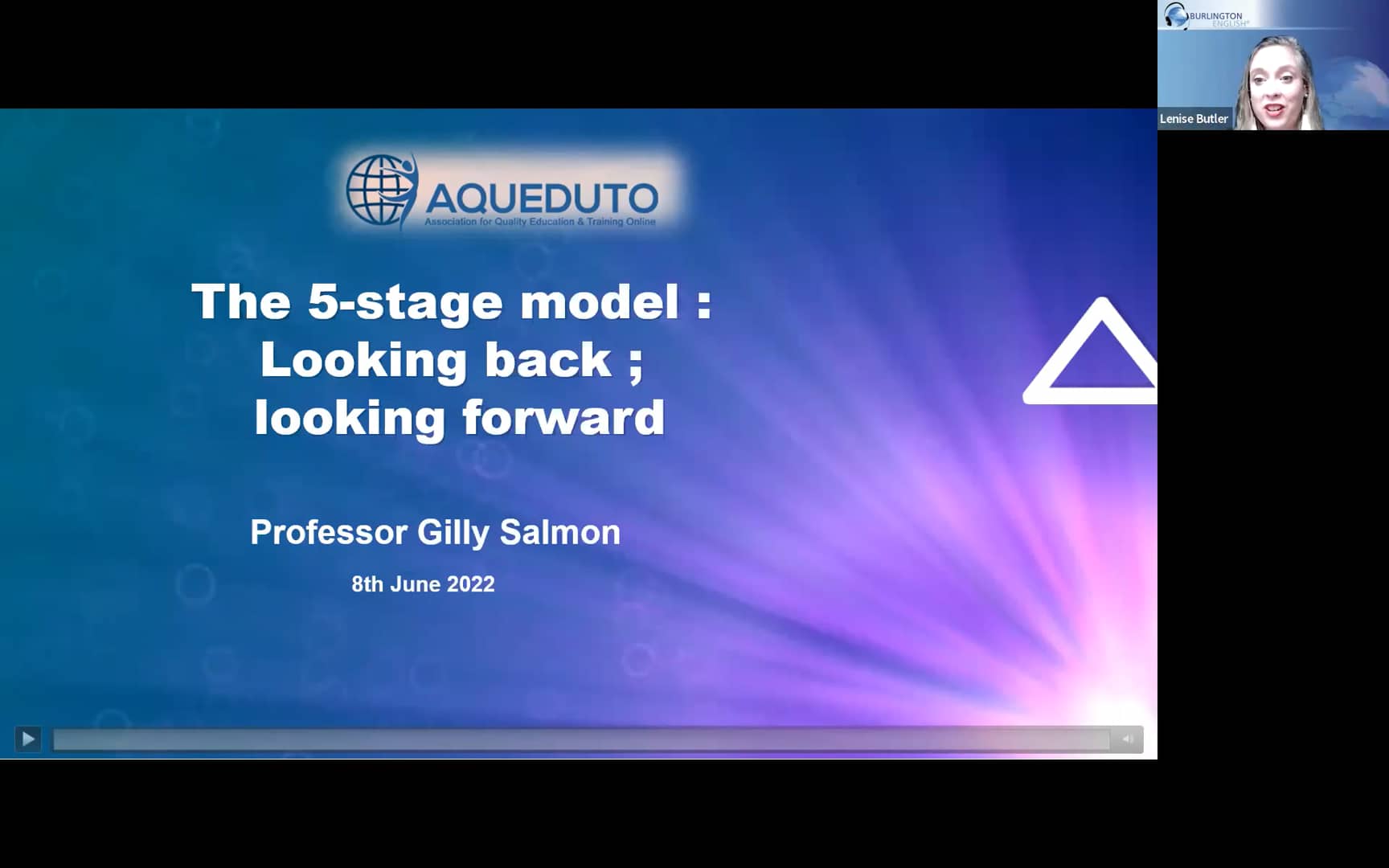 The Five-Stage Model: Looking Back, Looking Forward on Vimeo