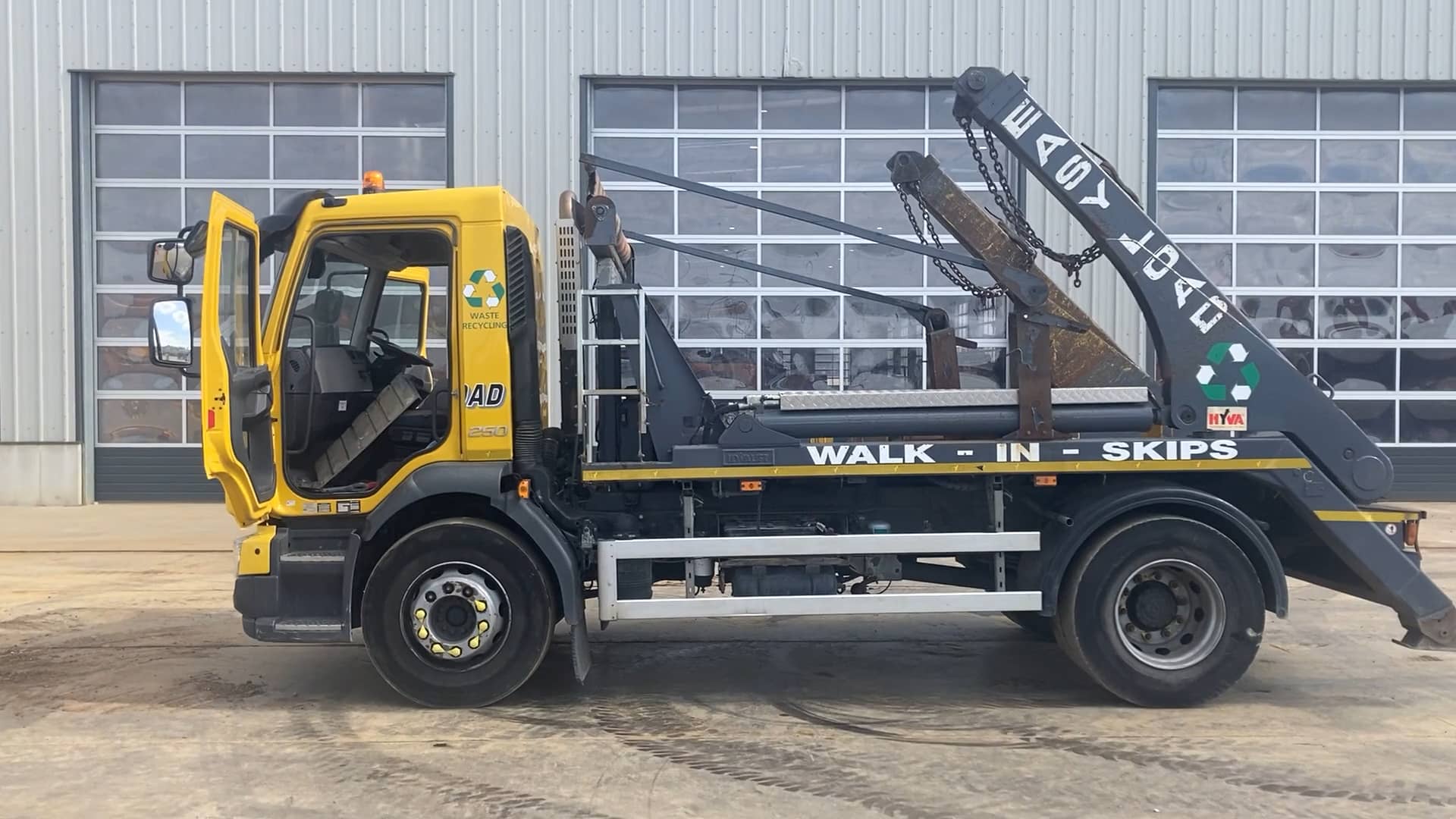 Volvo FL 4x2 Skip Loader Lorry - Leeds June 22 on Vimeo