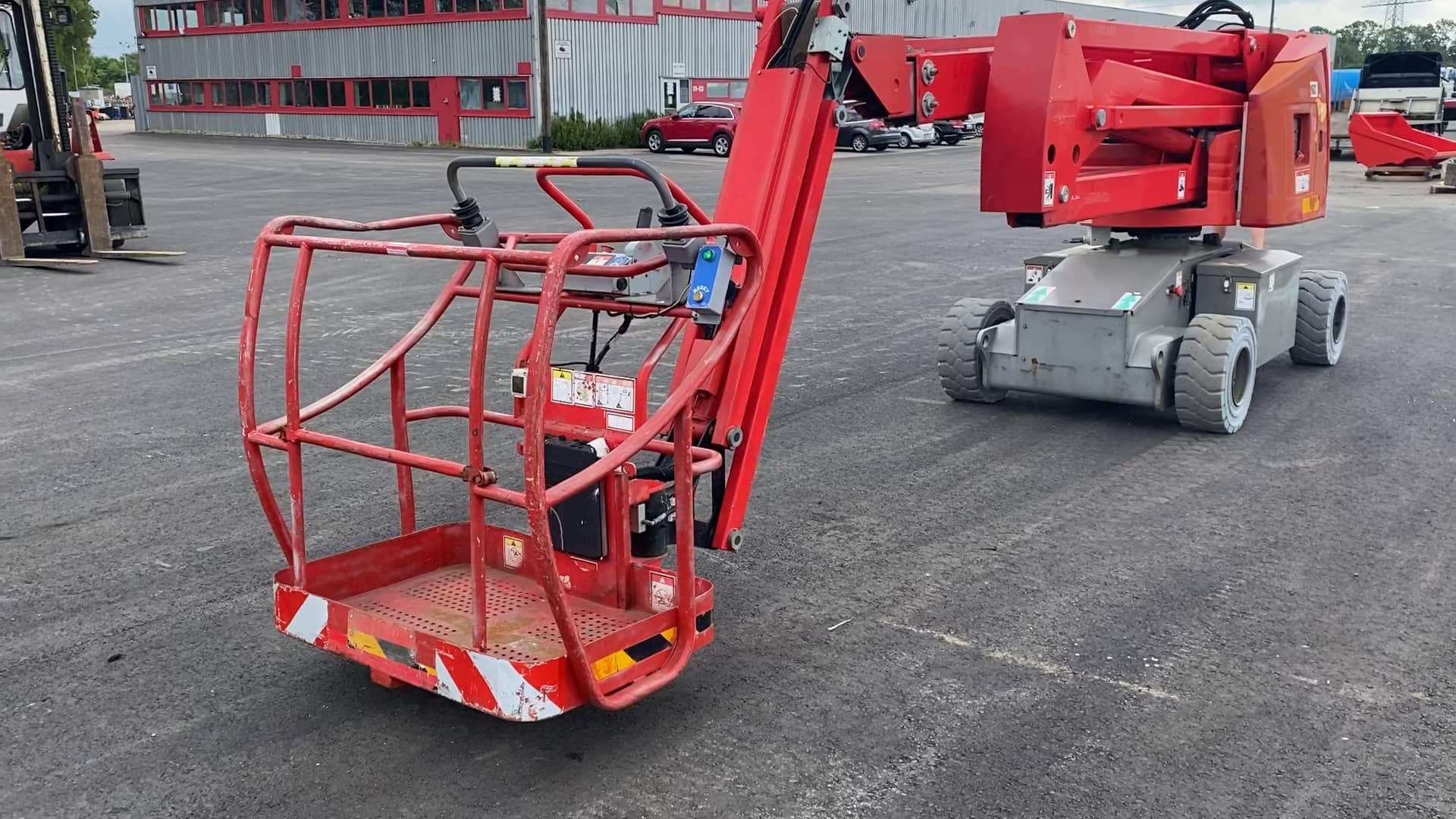 Haulotte HA15IP Wheeled Boom Lift Access Platform - Dormagen June 2022 ...