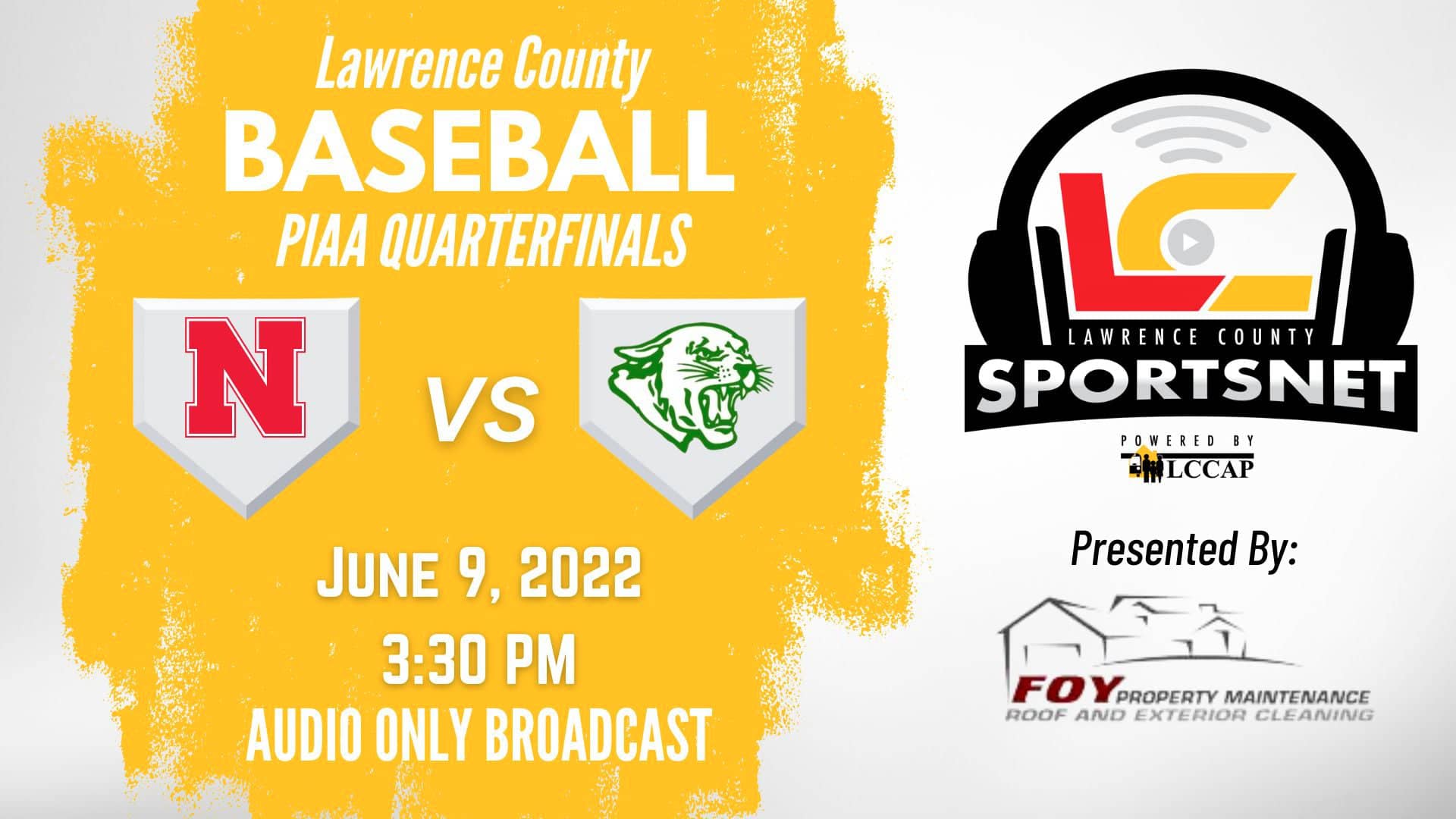 Neshannock Lancers vs. Riverside Panthers - PIAA Baseball Playoffs - 2A ...