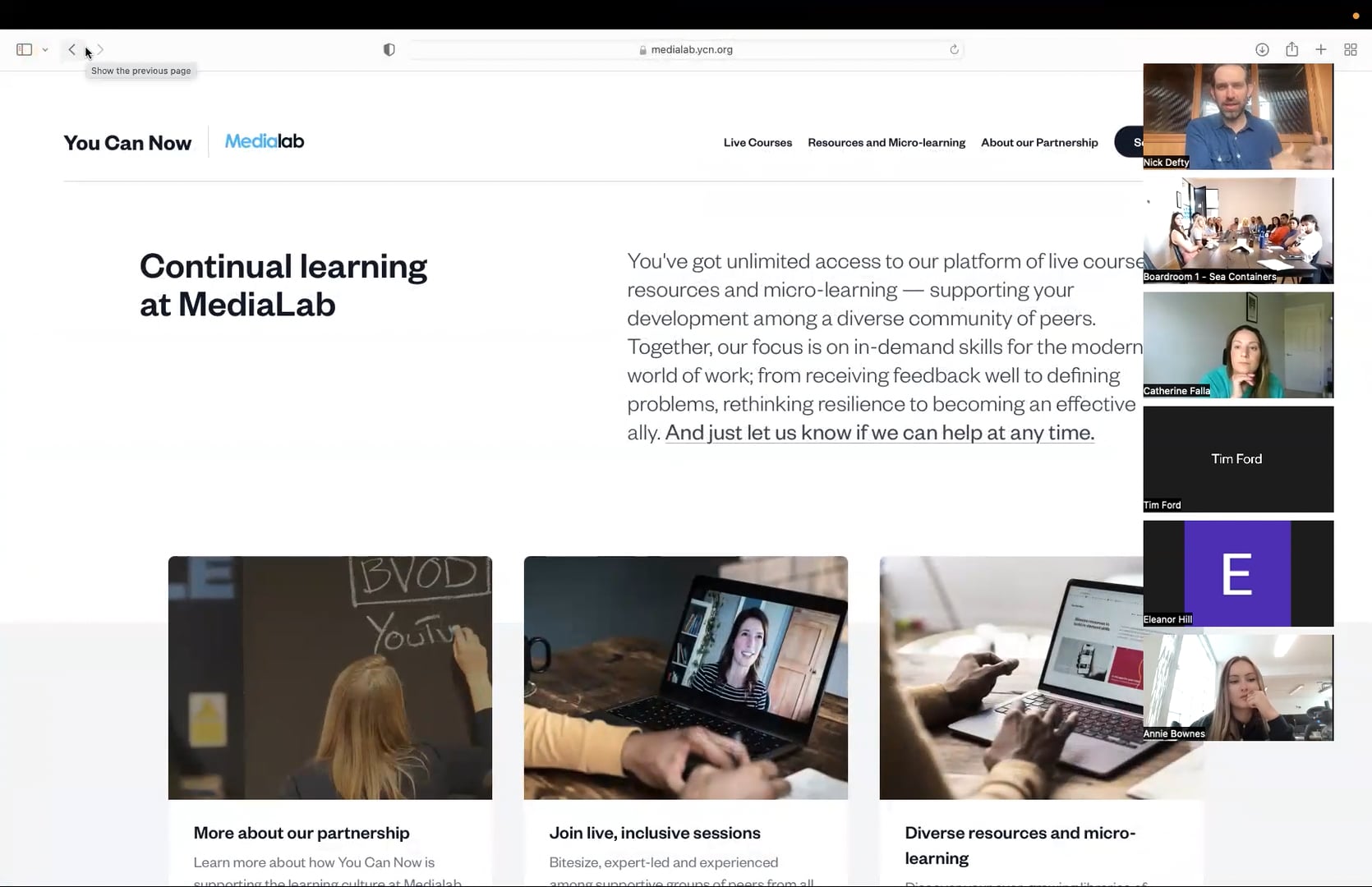 Medialab X You Can Now: June team kick off on Vimeo