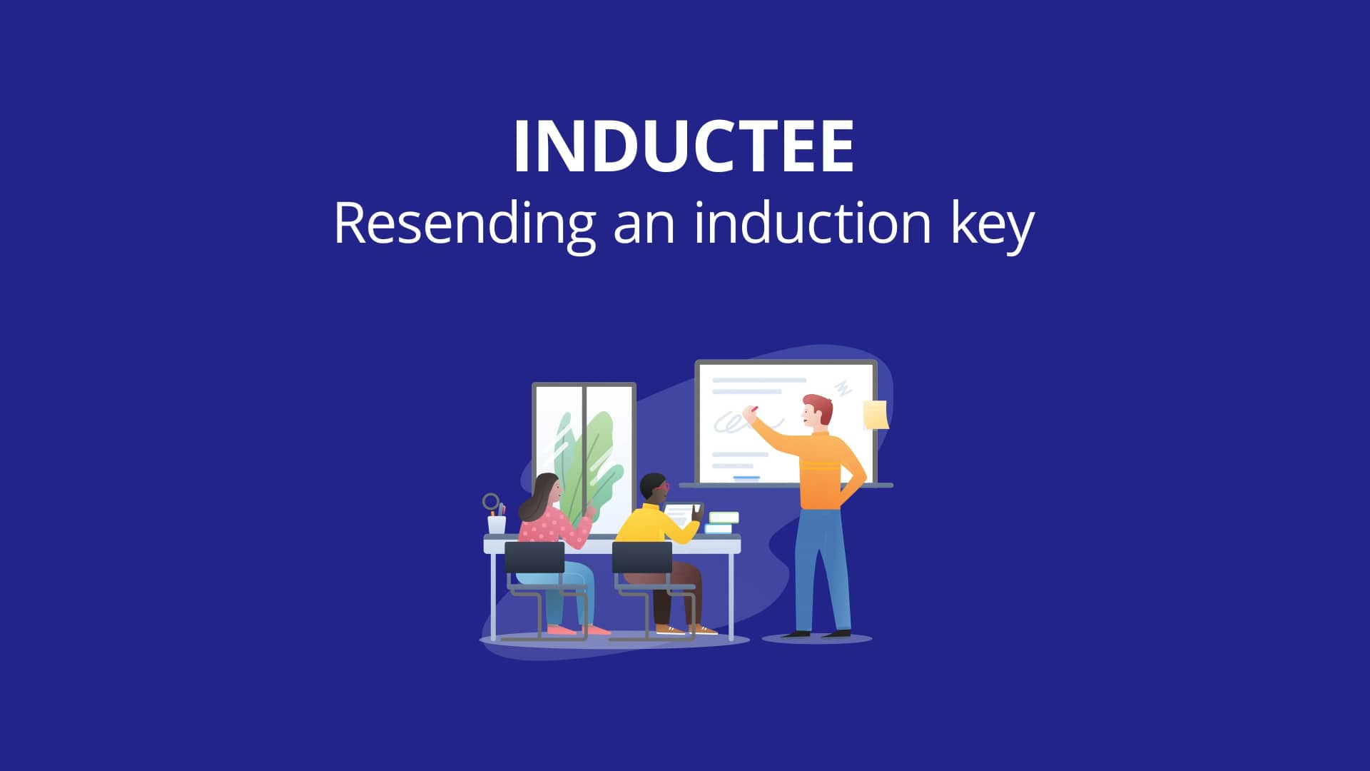 Resending an induction key | Contractor Portal INDUCTEE | Rapid ...