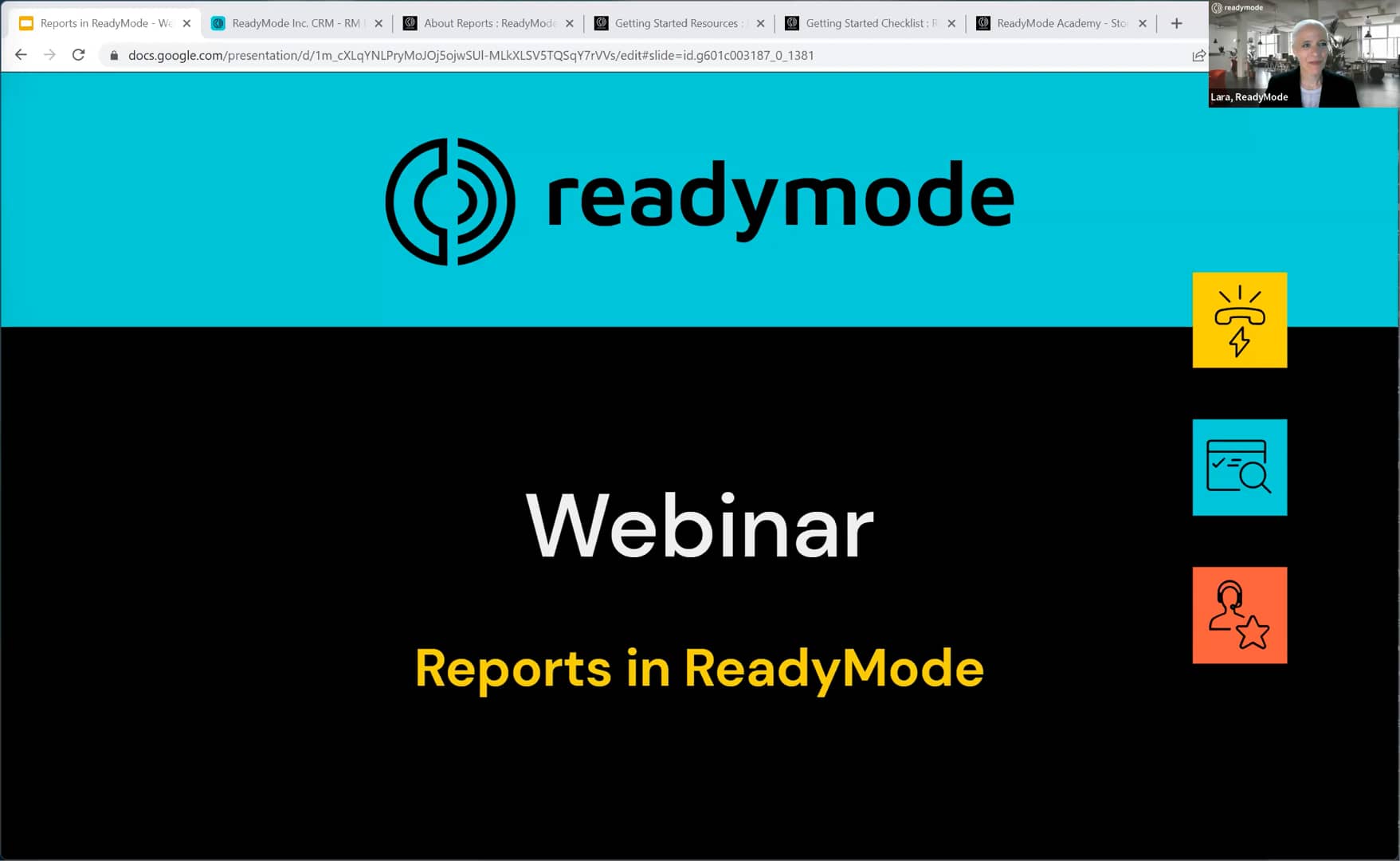 Reports in ReadyMode on Vimeo