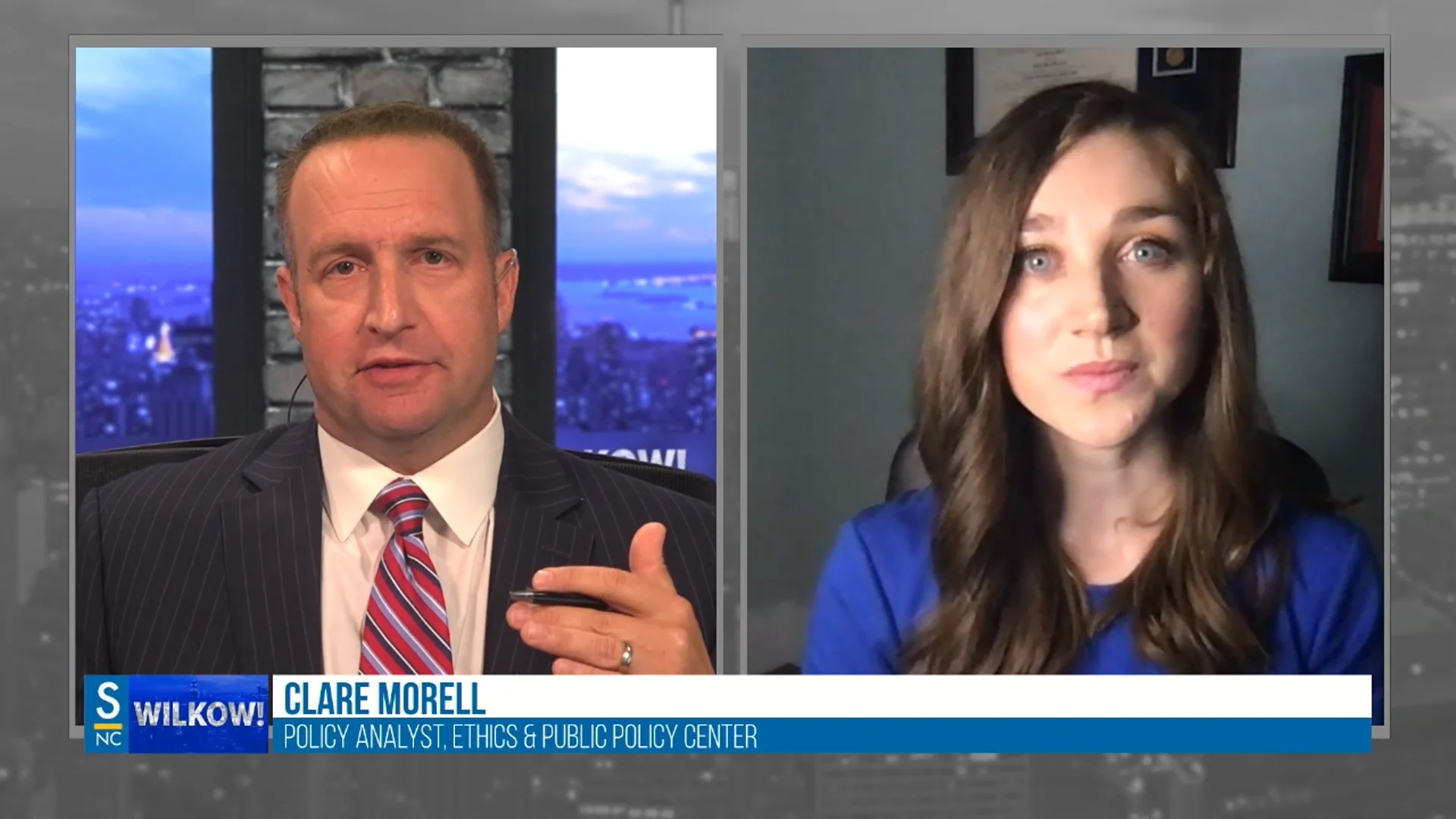 Clare Morell on Wilkow! on Salem News Channel on Vimeo