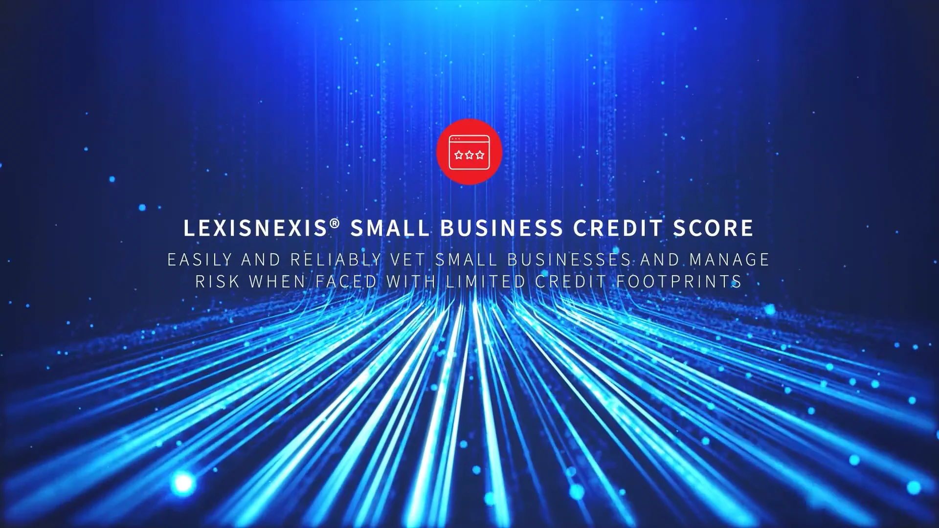 LexisNexis® Small Business Credit Score on Vimeo