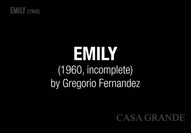 Emily 1960 (Incomplete) by Gregorio Fernandez on Vimeo