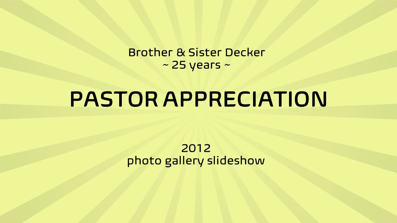 Honoring 25 Years of Pastorship
