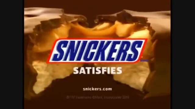 Snickers Chocolate Advertisement
