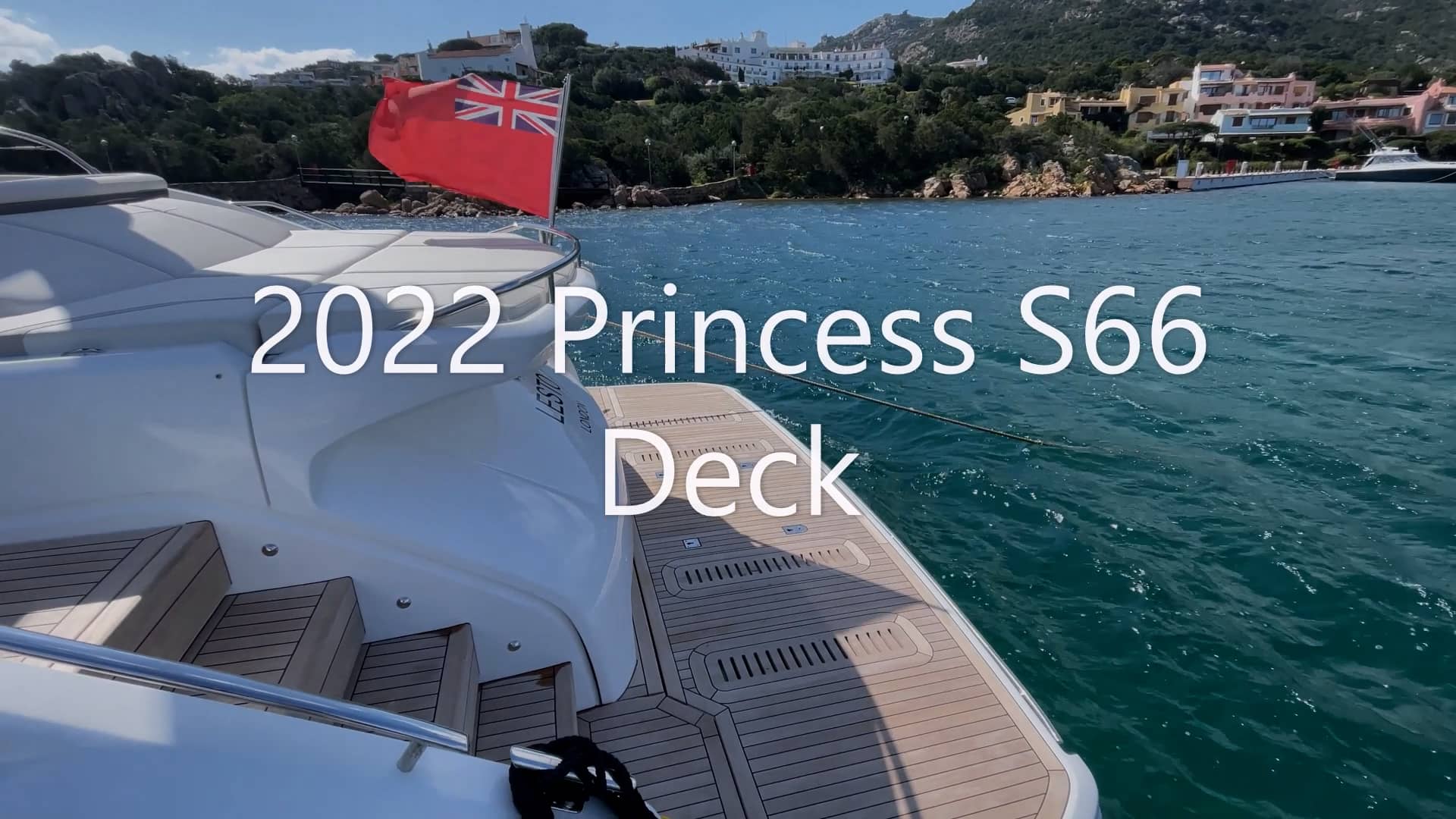 Princess S66 - Deck and Fly on Vimeo