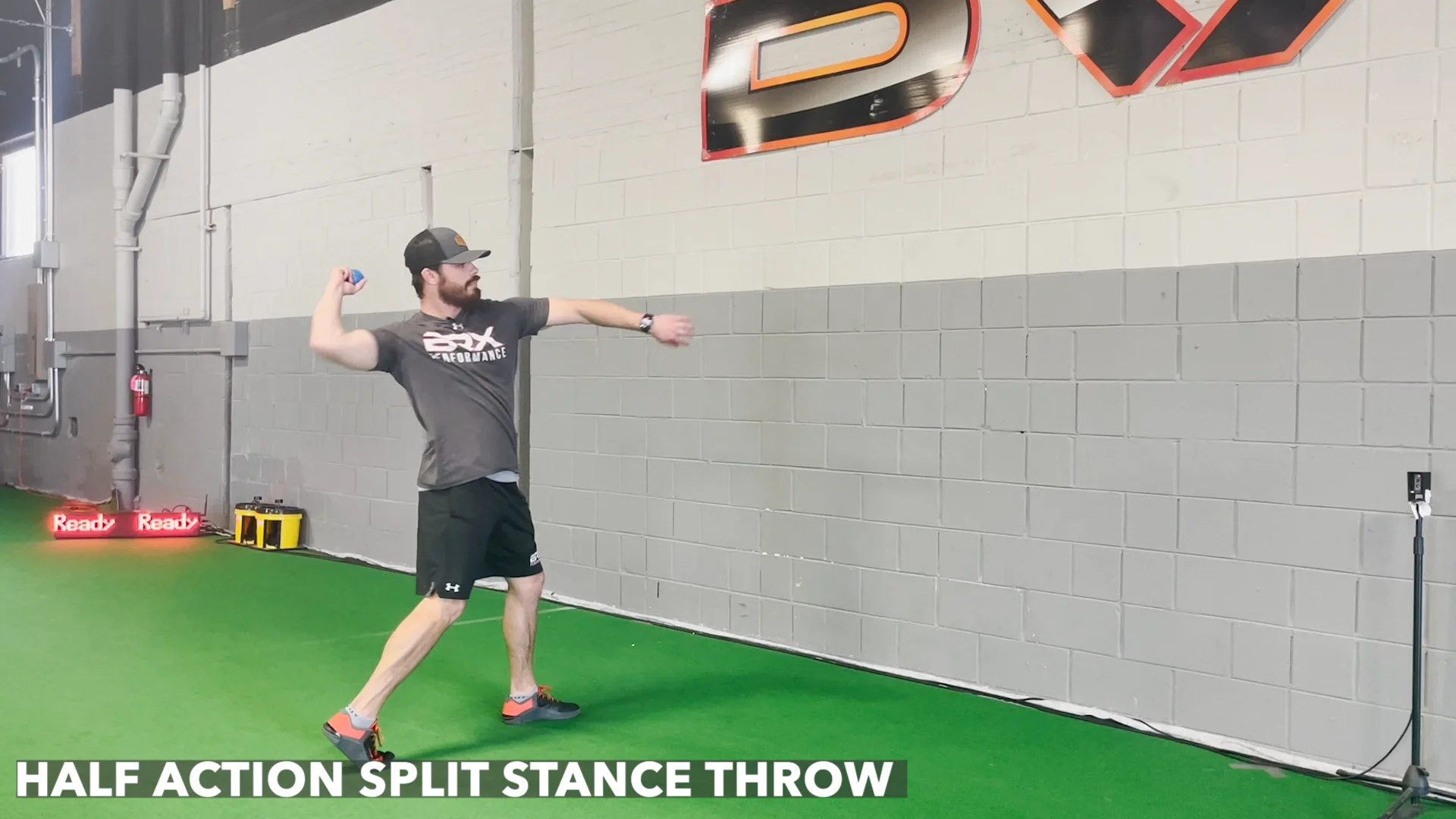 Half Action Split Stance Throw on Vimeo