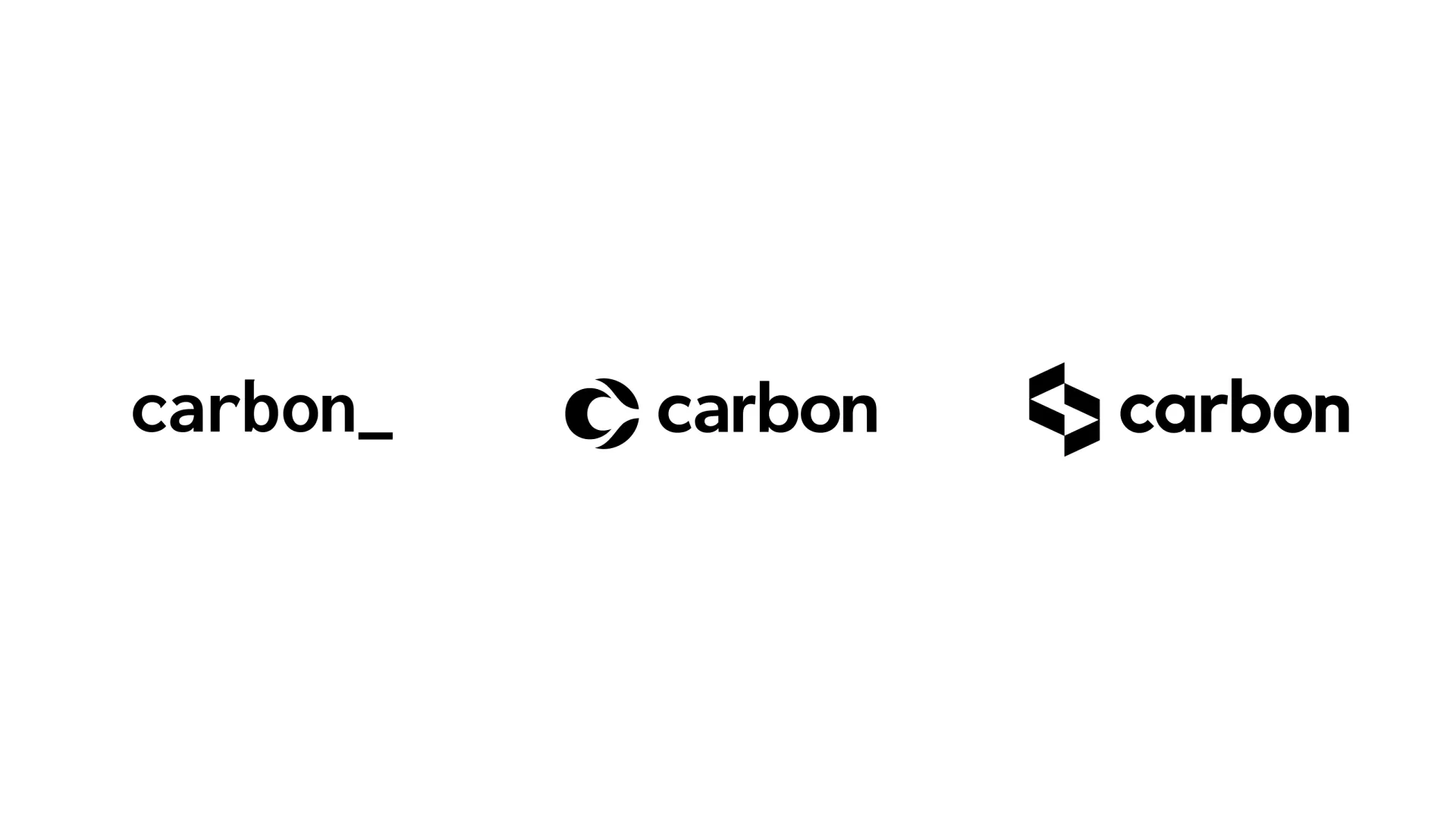 Carbon Software - Logo Concepts on Vimeo