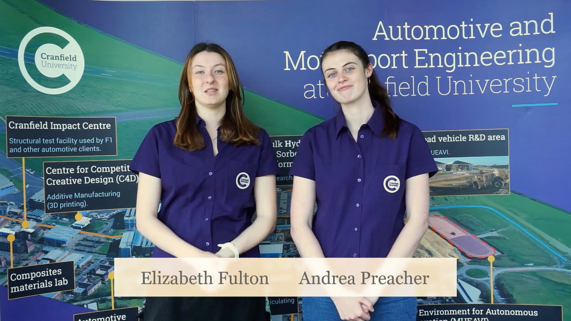 Elizabeth Fulton and Andrea Preacher - Cranfield University.mp4 on Vimeo