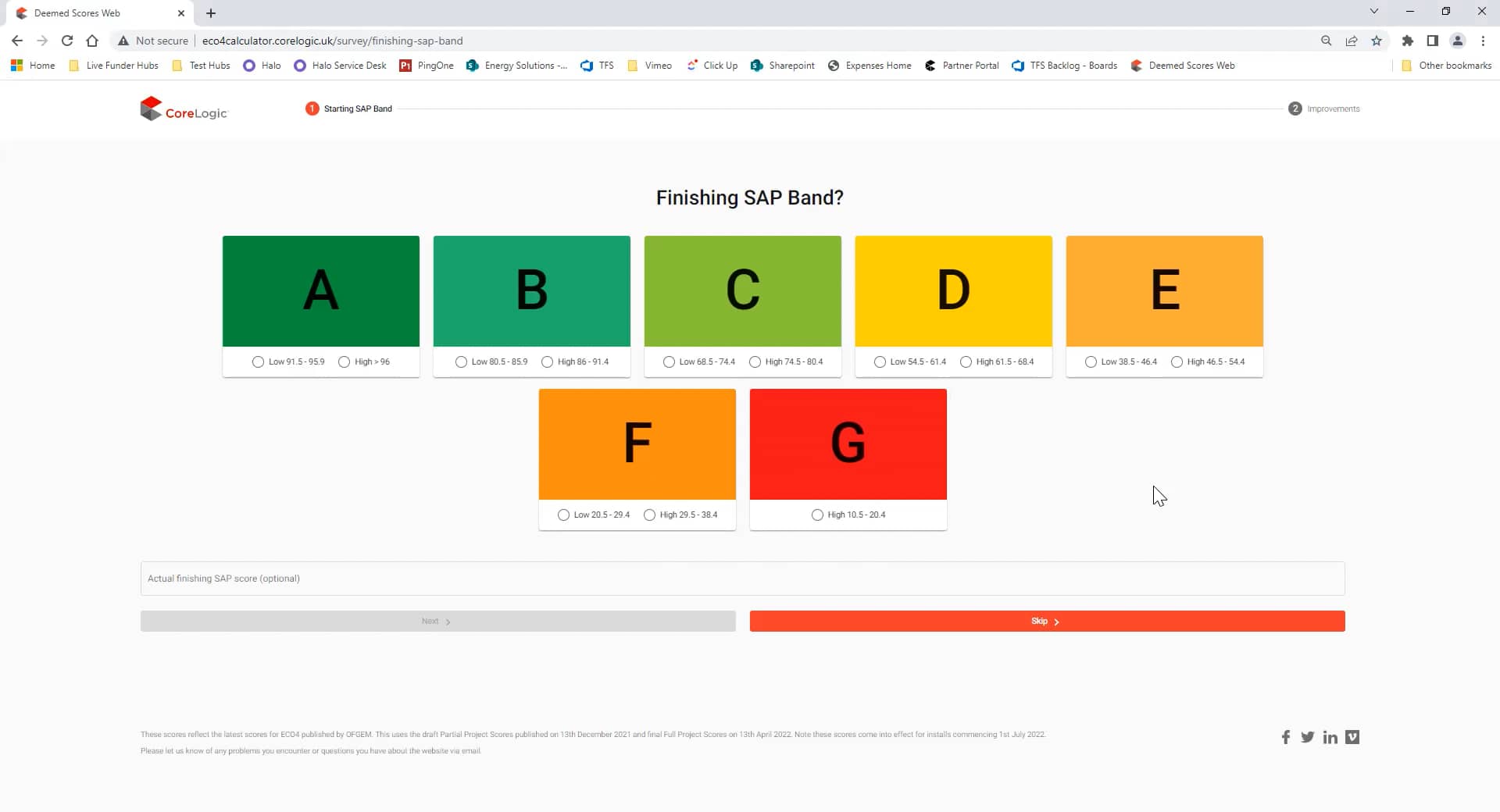 ECO4 score calculator video guide on Vimeo