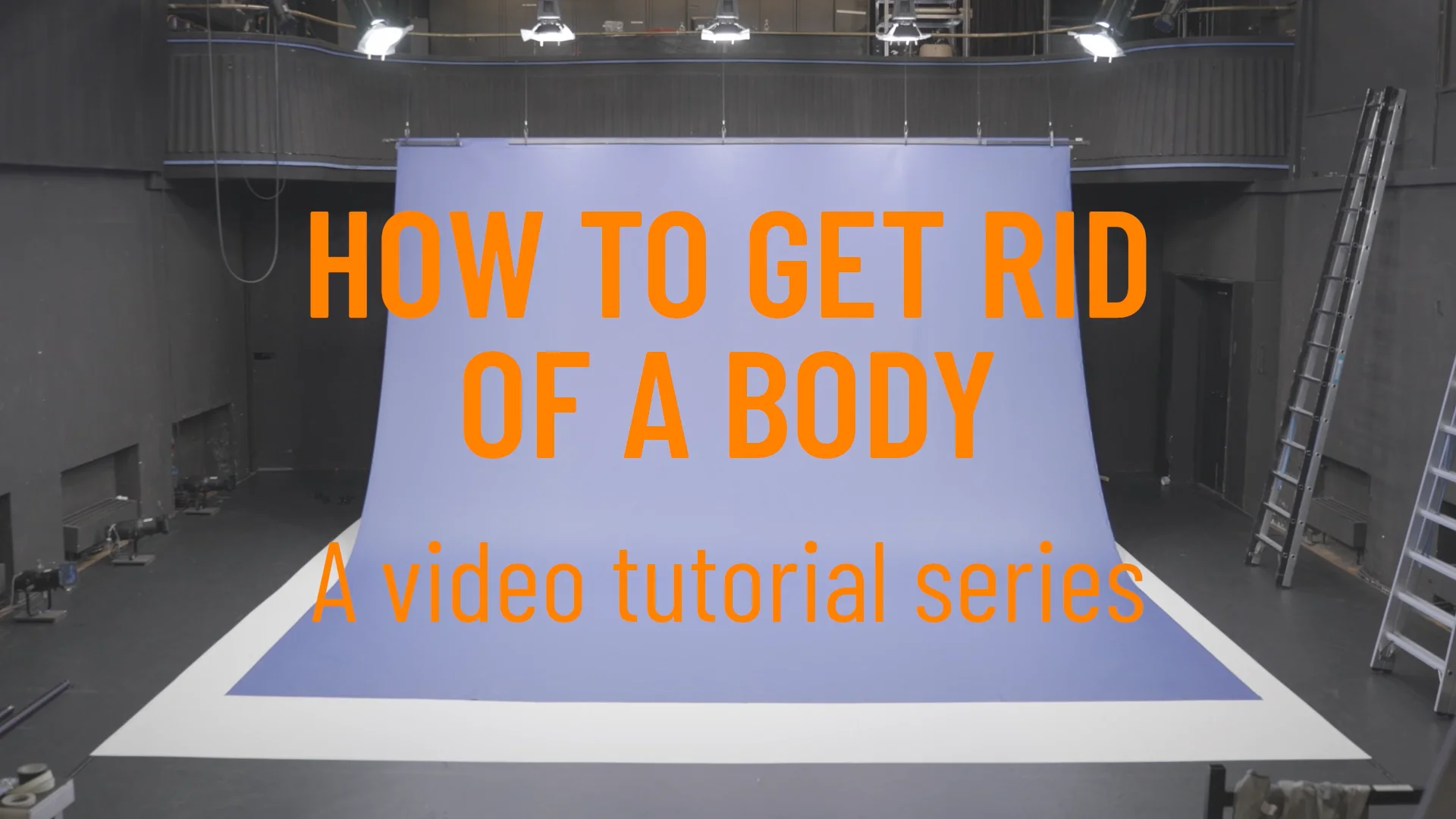 Trailer // HOW TO GET RID OF A BODY - a video tutorial series on Vimeo
