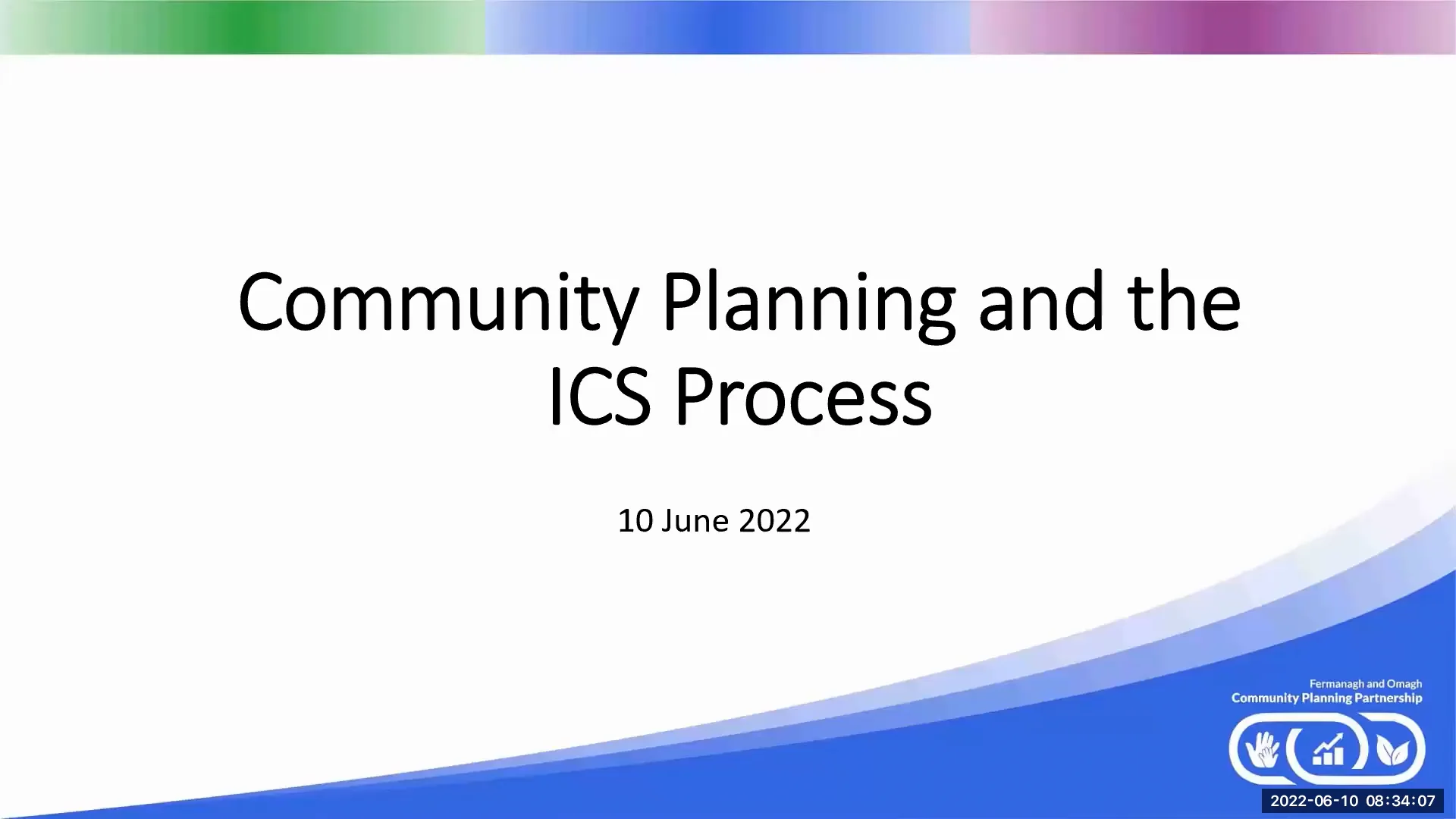 ICS Webinar 4 - ICS and Community Planning