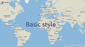 Basic | Lightweight basemap for overlaying own geodata | MapTiler