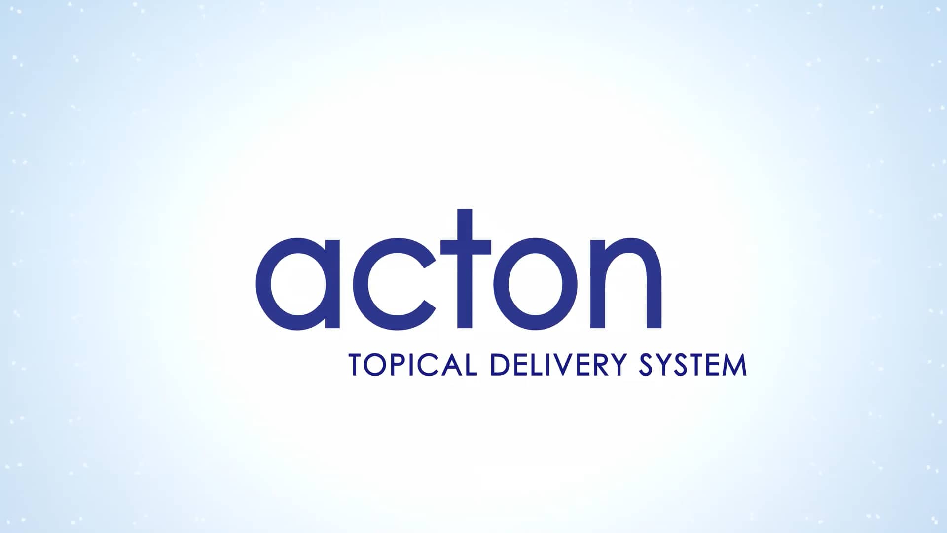 Acton Topical Delivery System - 2:05 on Vimeo