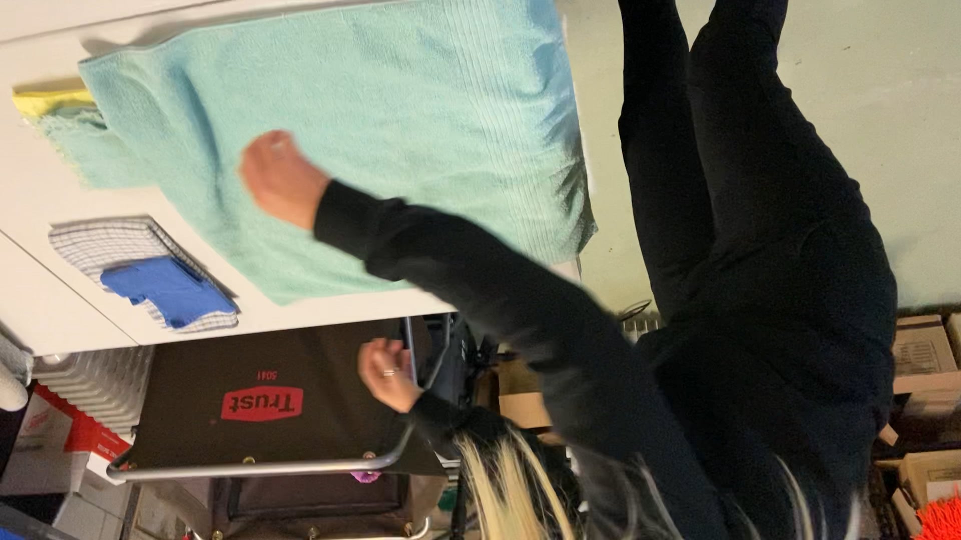 Folding Rags/ Cloths on Vimeo