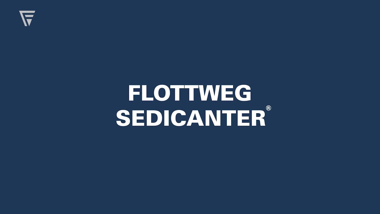 Flottweg Separation Technology - Engineered For Your Success - Flottweg Sedicanter® on Vimeo