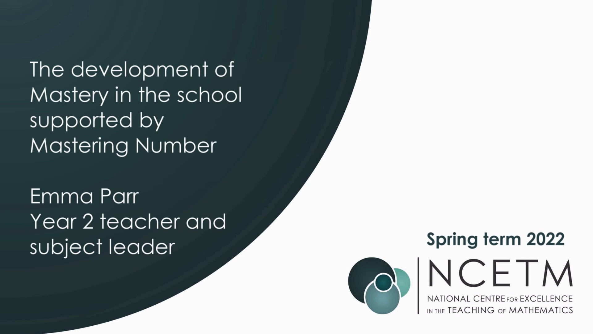 Interview: The development of Mastery in the school supported by ...