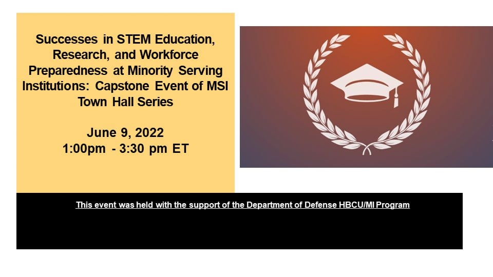 Dr. Renetta Tull: NASEM MSI Town Hall Series Capstone Event on Vimeo