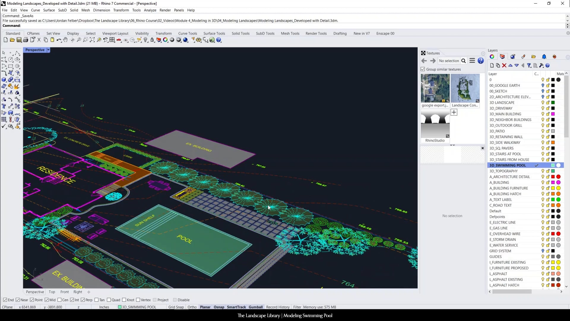 Lesson 4_Modeling Swimming Pool_Final on Vimeo