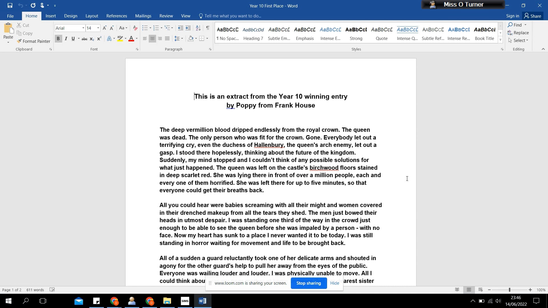 Year 10 Winning Entry on Vimeo