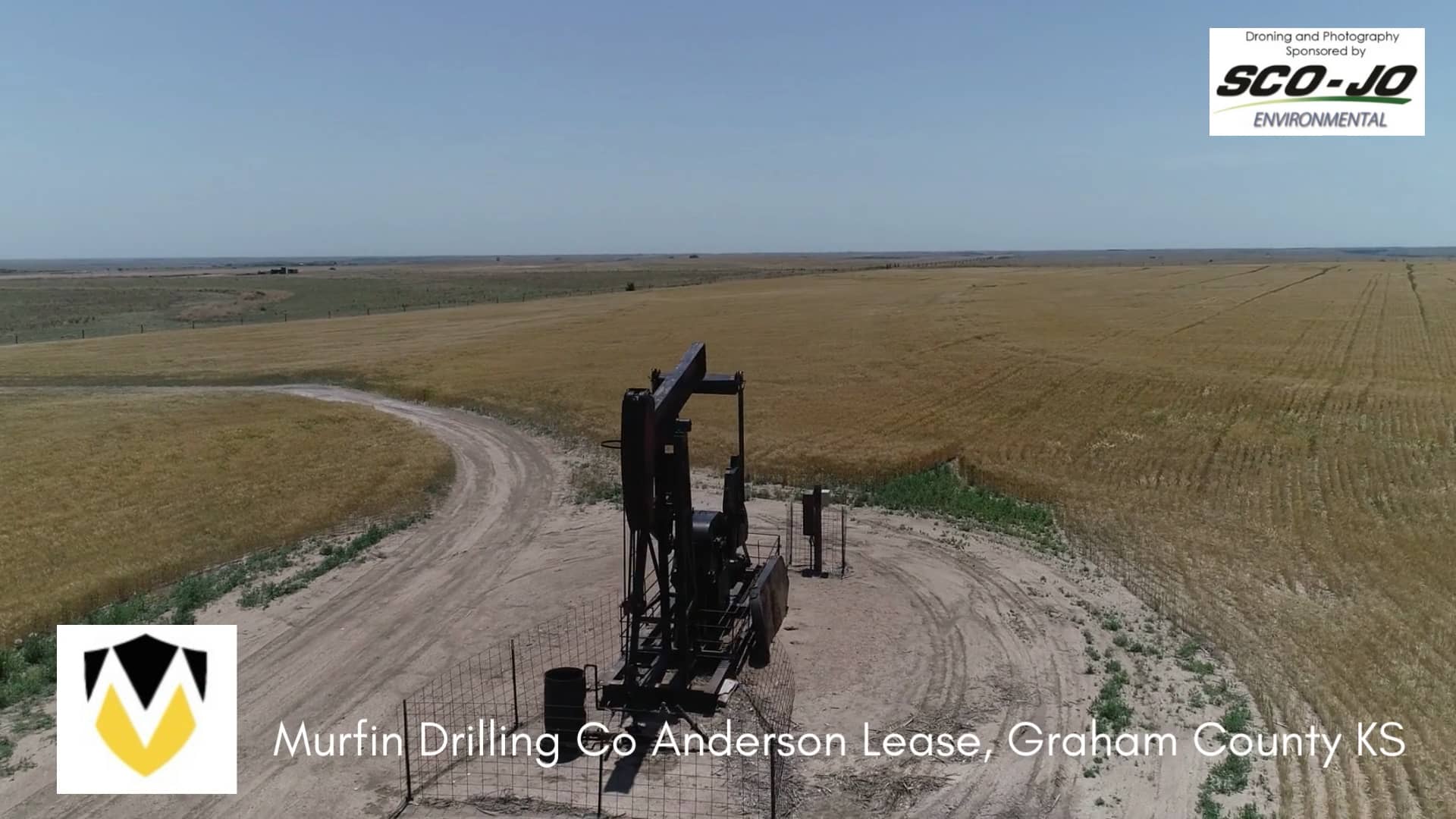 Murfin Drilling Co Anderson Lease, Graham County, KS on Vimeo