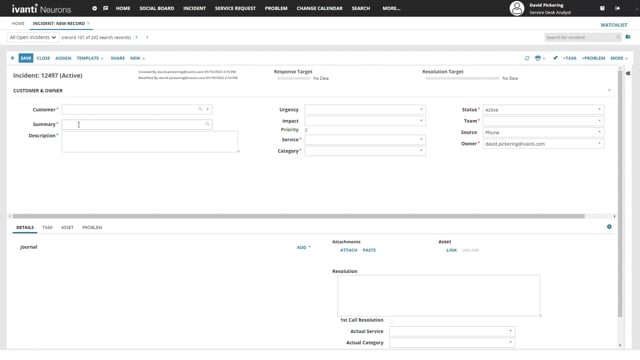 Ticket Classification with Ivanti Neurons | Ivanti