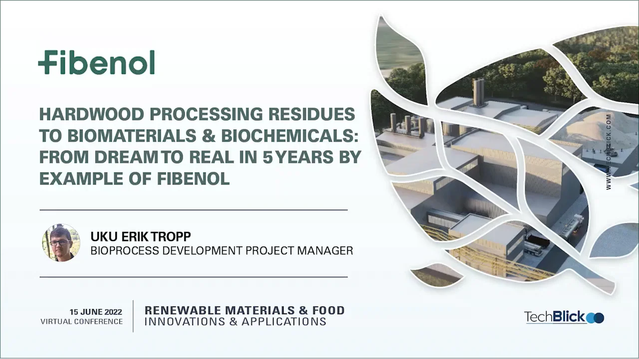 Fibenol | Hardwood processing residues to biomaterials & biochemicals ...