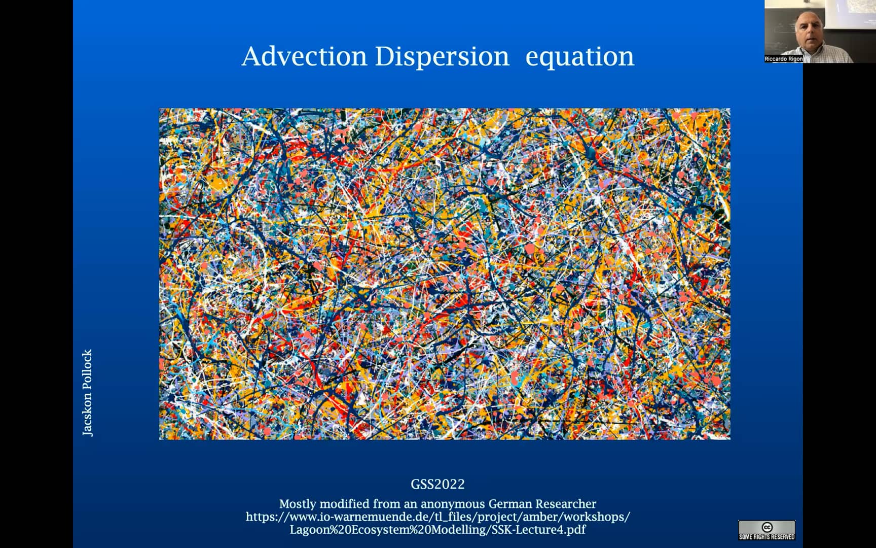 A derivation of the Advection-Dispersion Equation on Vimeo