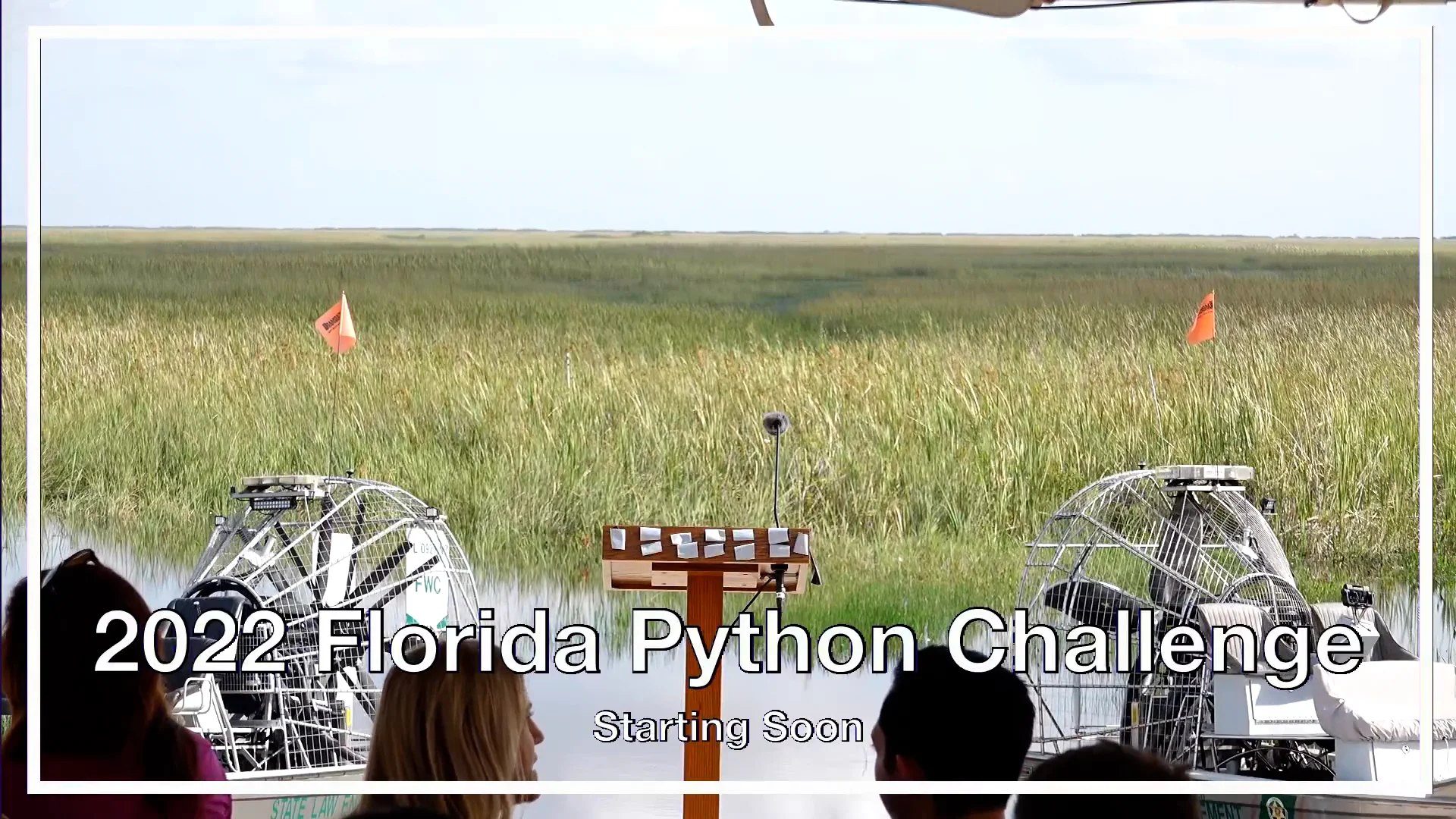 2022 Florida Python Challenge Media Day