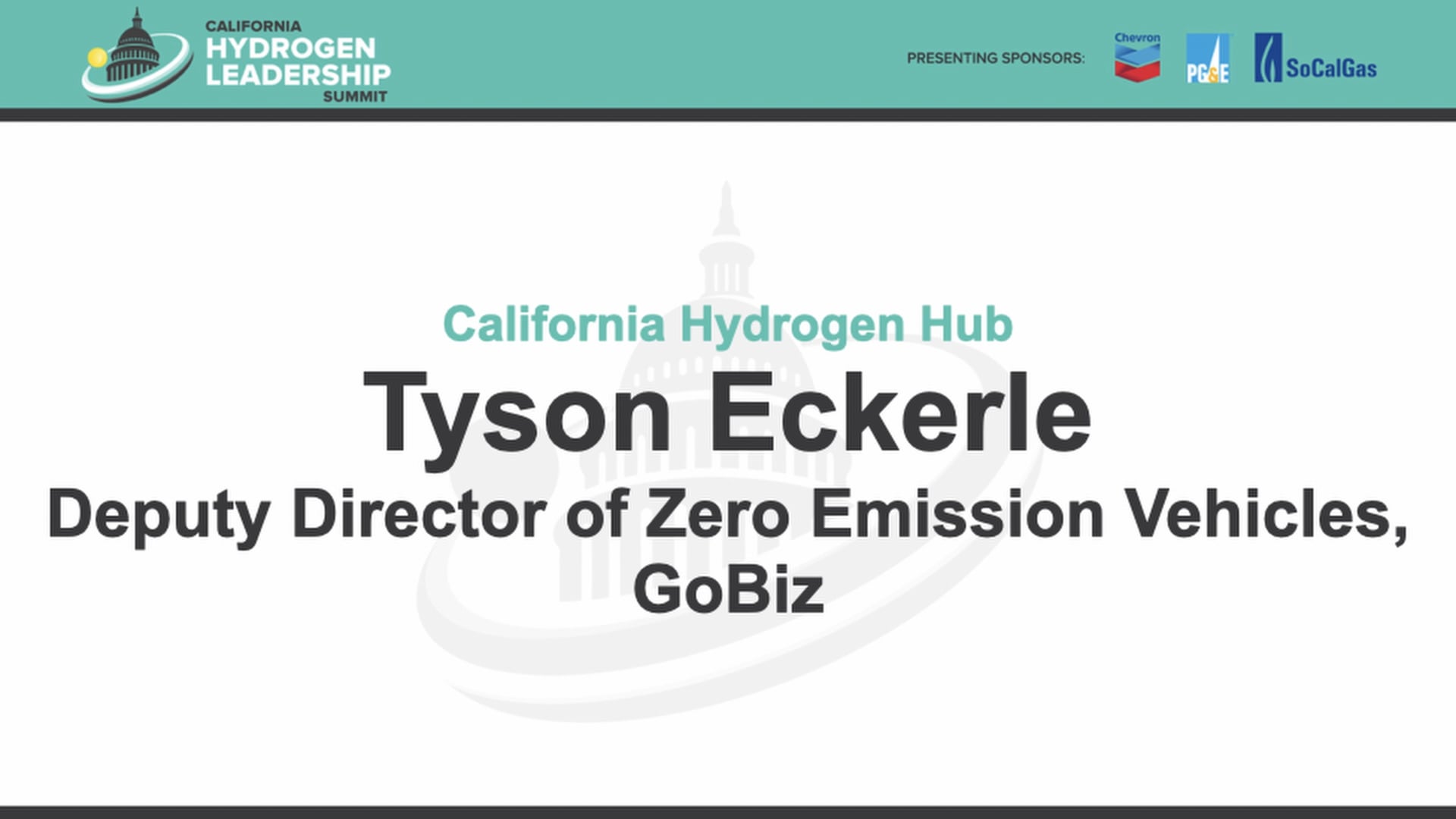 CHLS 2022 - California Hydrogen Hub - Tyson Eckerle on Vimeo