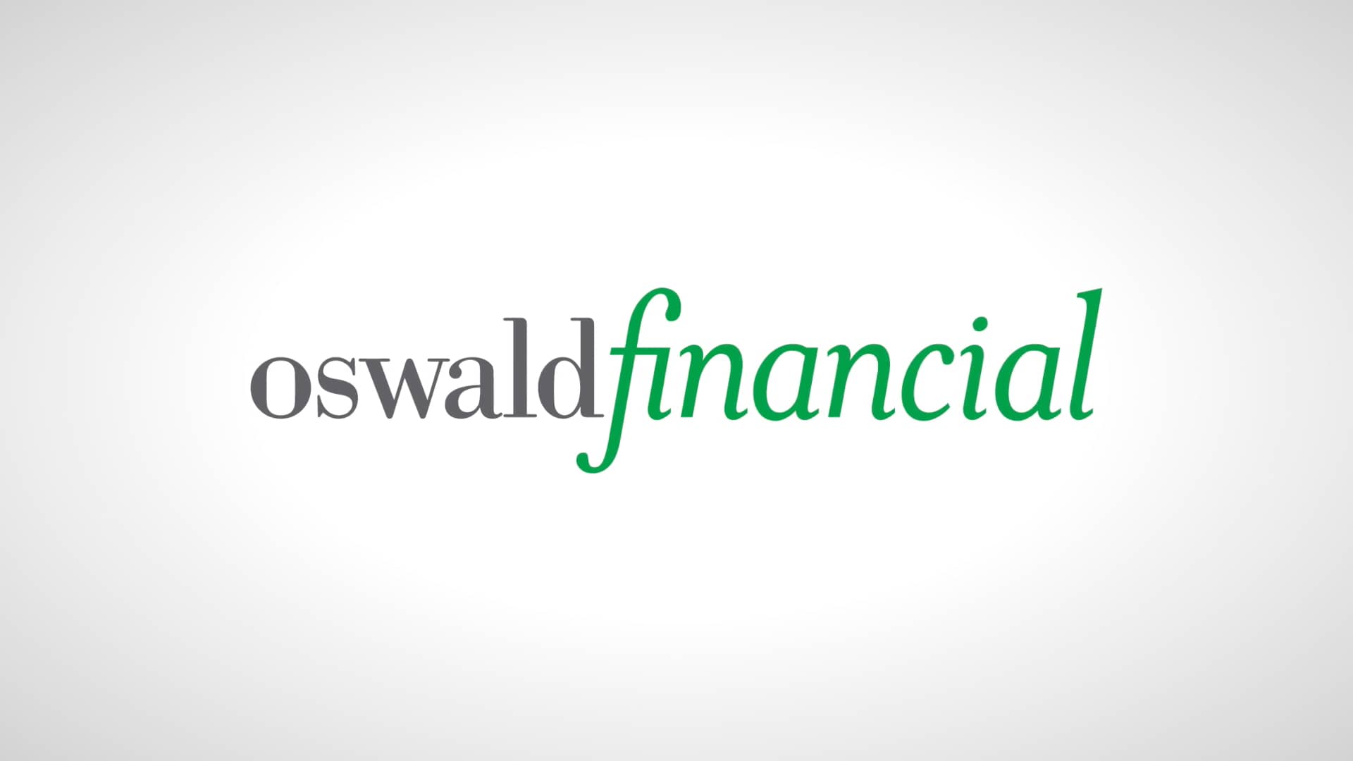 Welcome to Oswald Financial on Vimeo