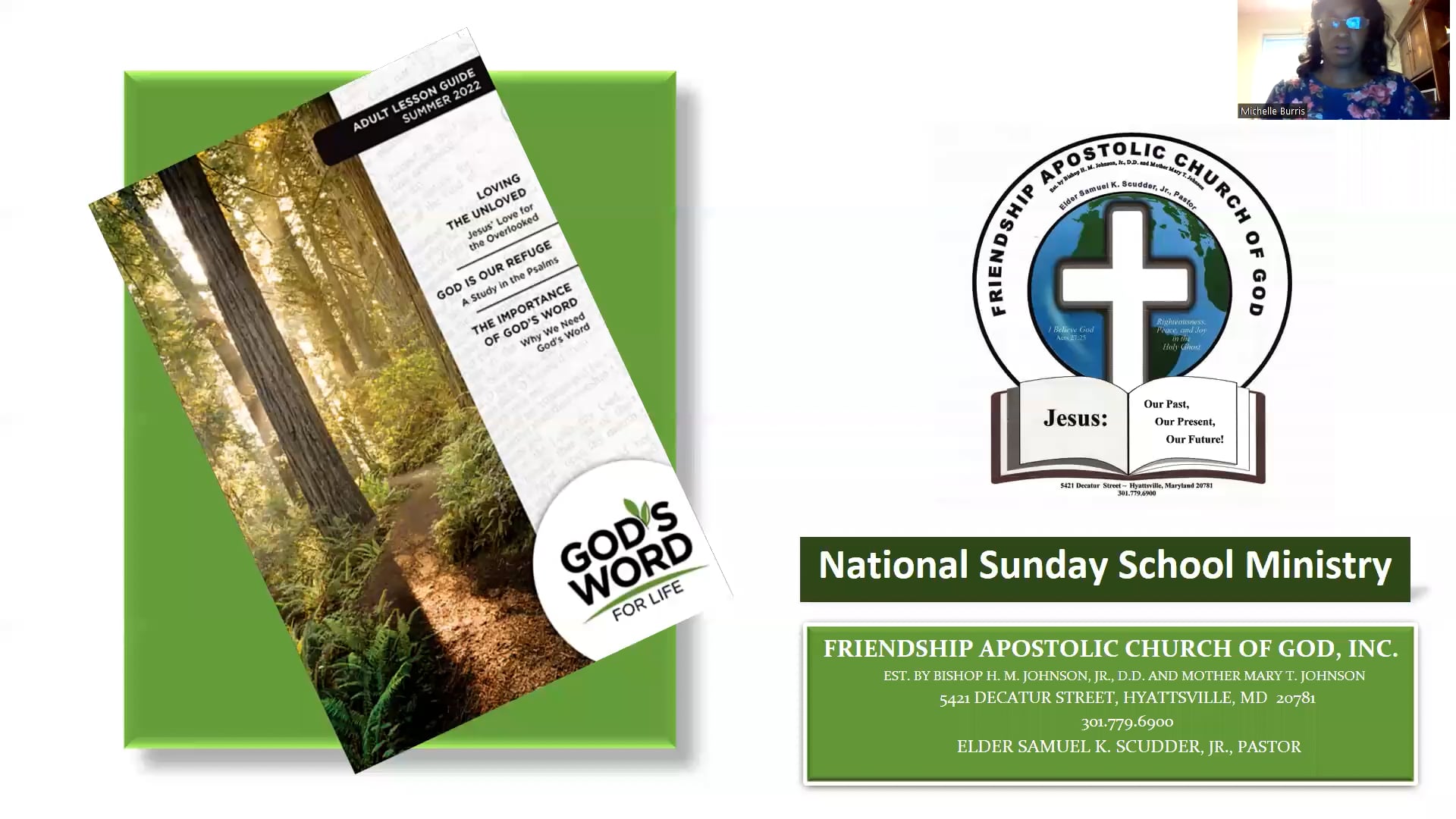 Sunday School - 2022 SUNDAY SCHOOL SUMMER QUARTER WEEK 3 on Vimeo