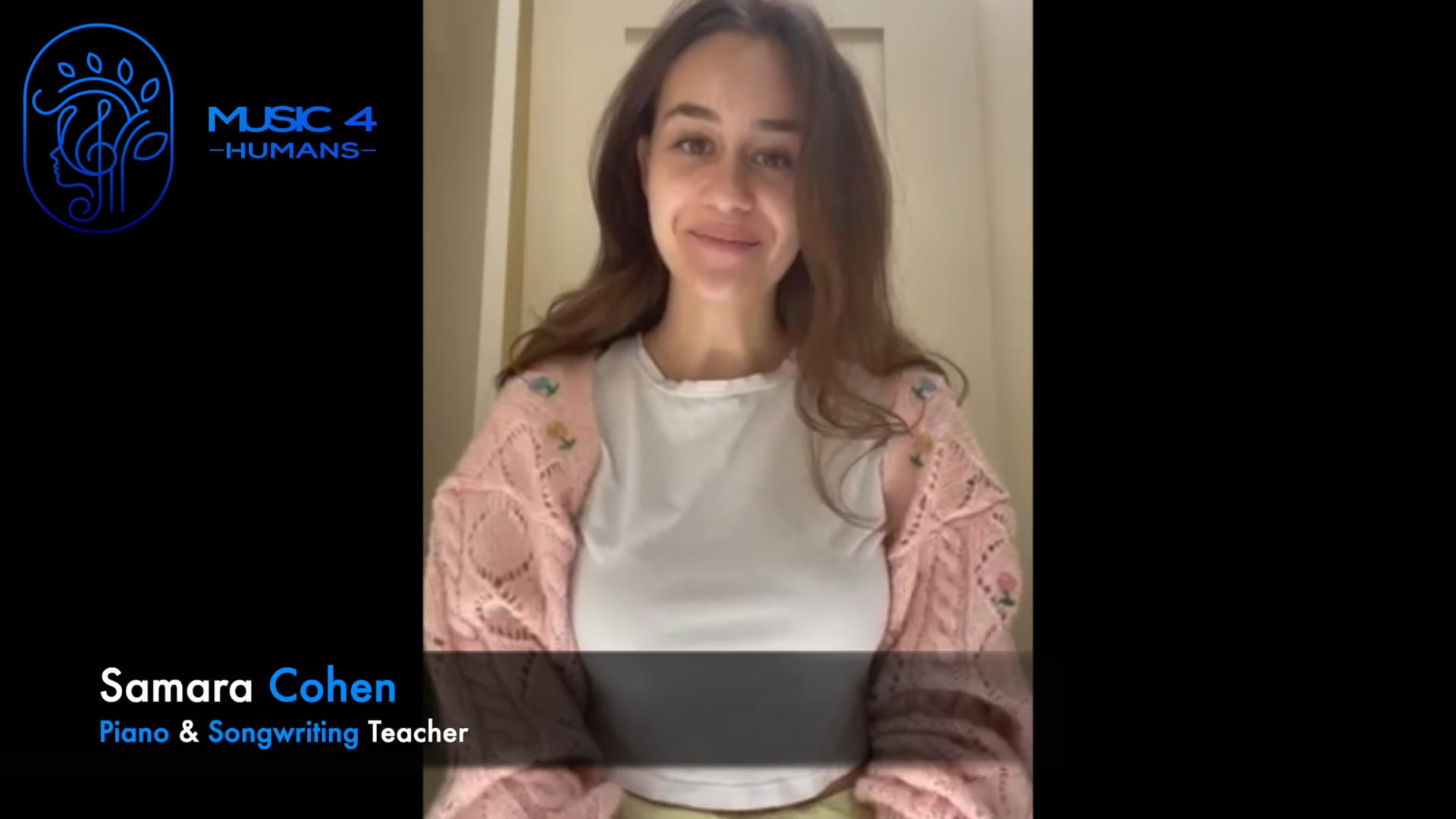 Samara Cohen - Music 4 Humans.mov on Vimeo